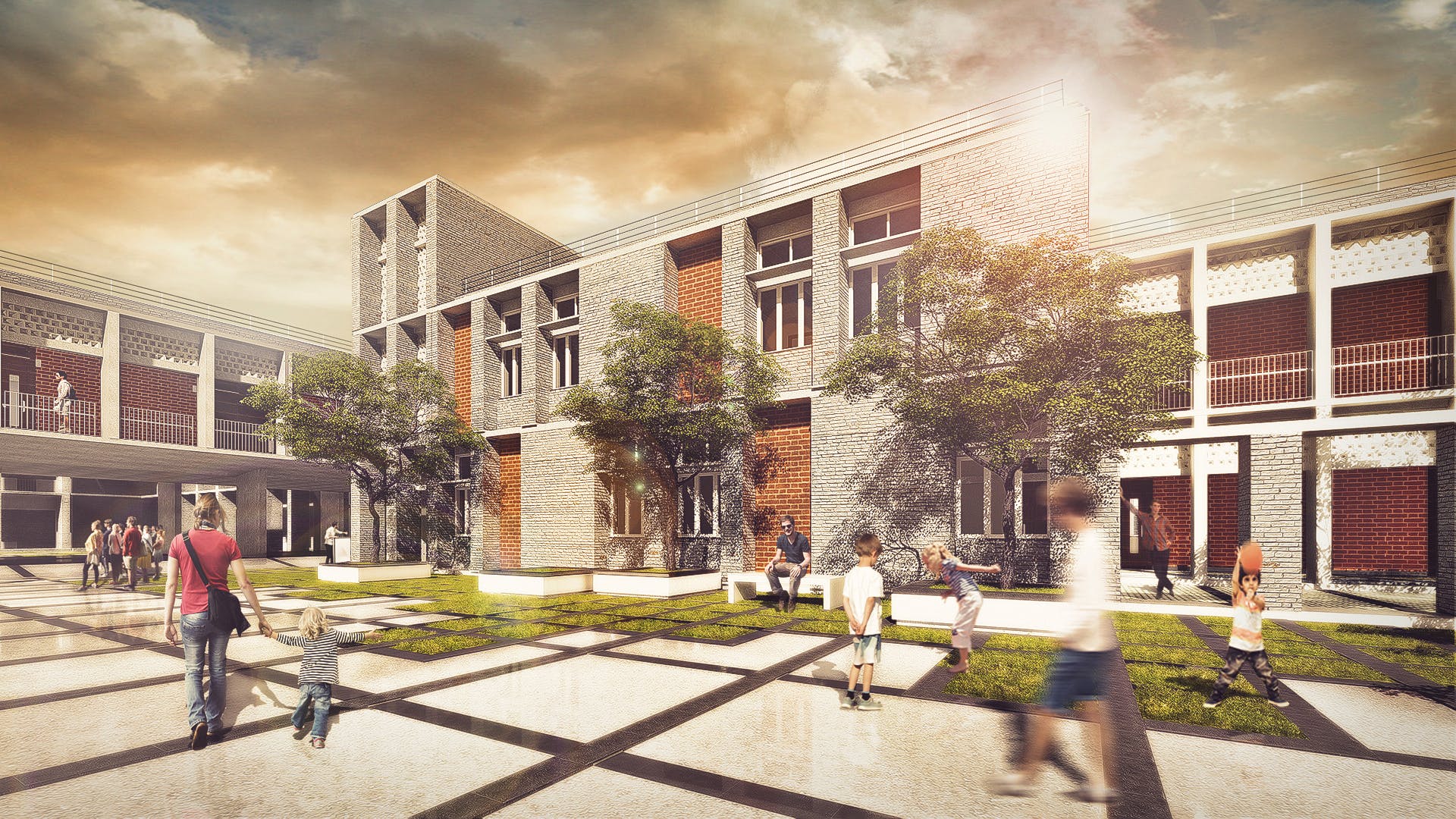 Clubhouse for Housing Community - A Sustainable Architecture Design by ...