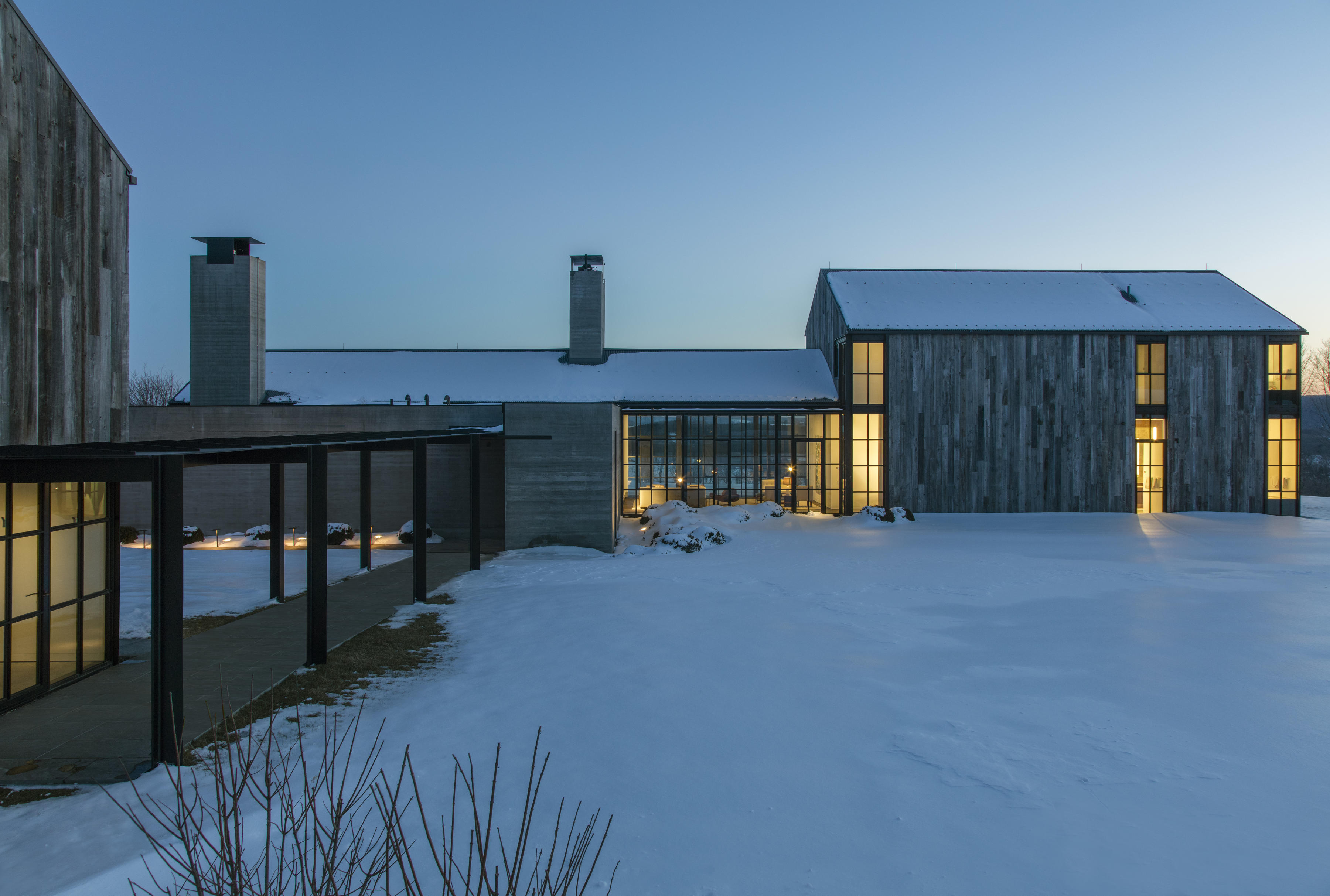 Millerton Farmhouse by Olson Kundig - Architizer