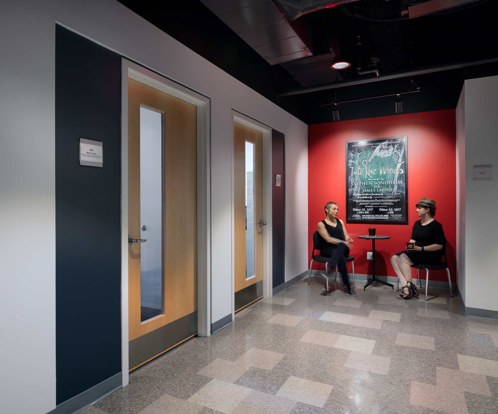 Molloy College Dance and Theater Studio by Loci Architecture PLLC ...