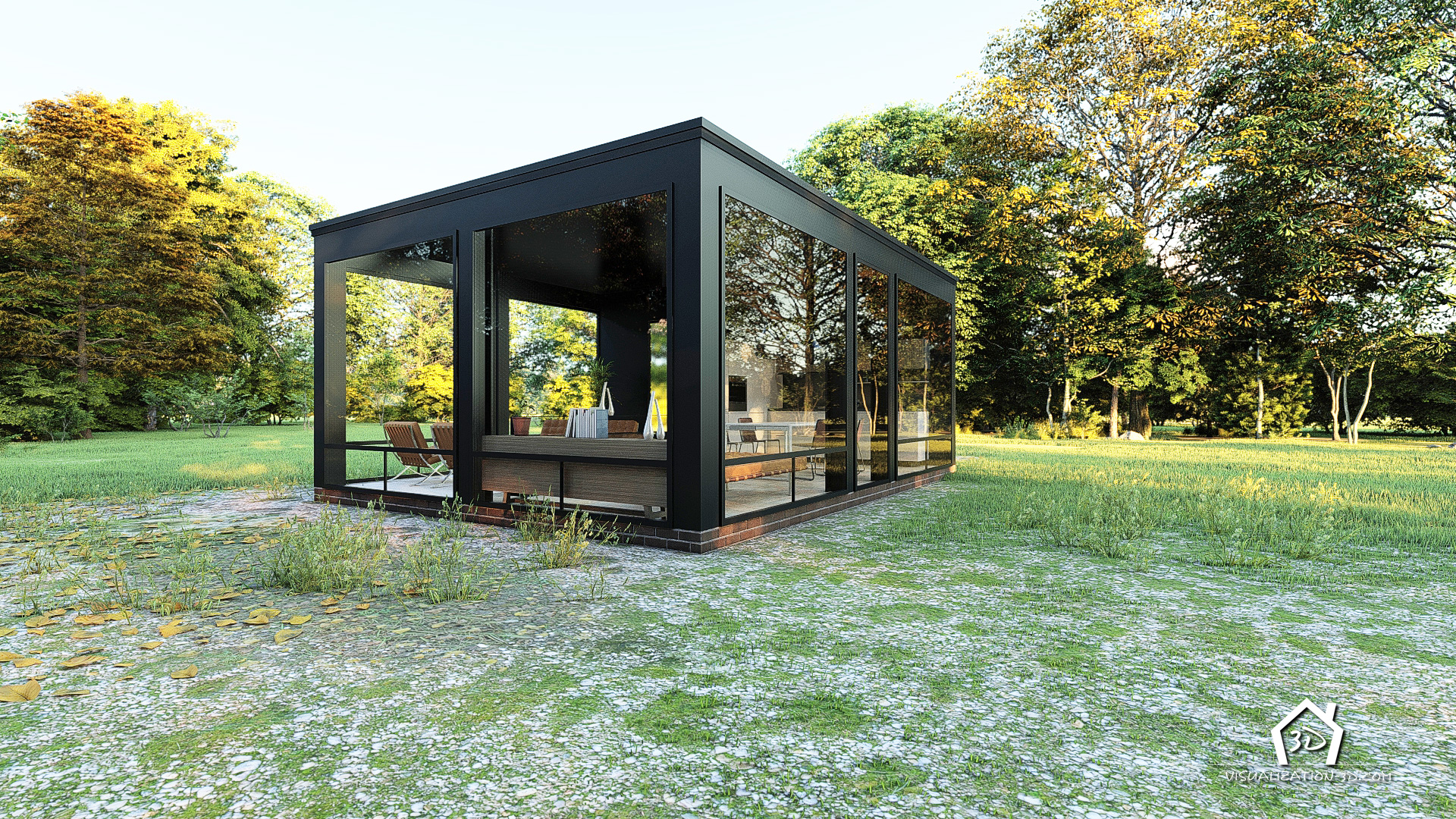 Design Glass House by VISUALIZATION 3D - Architizer