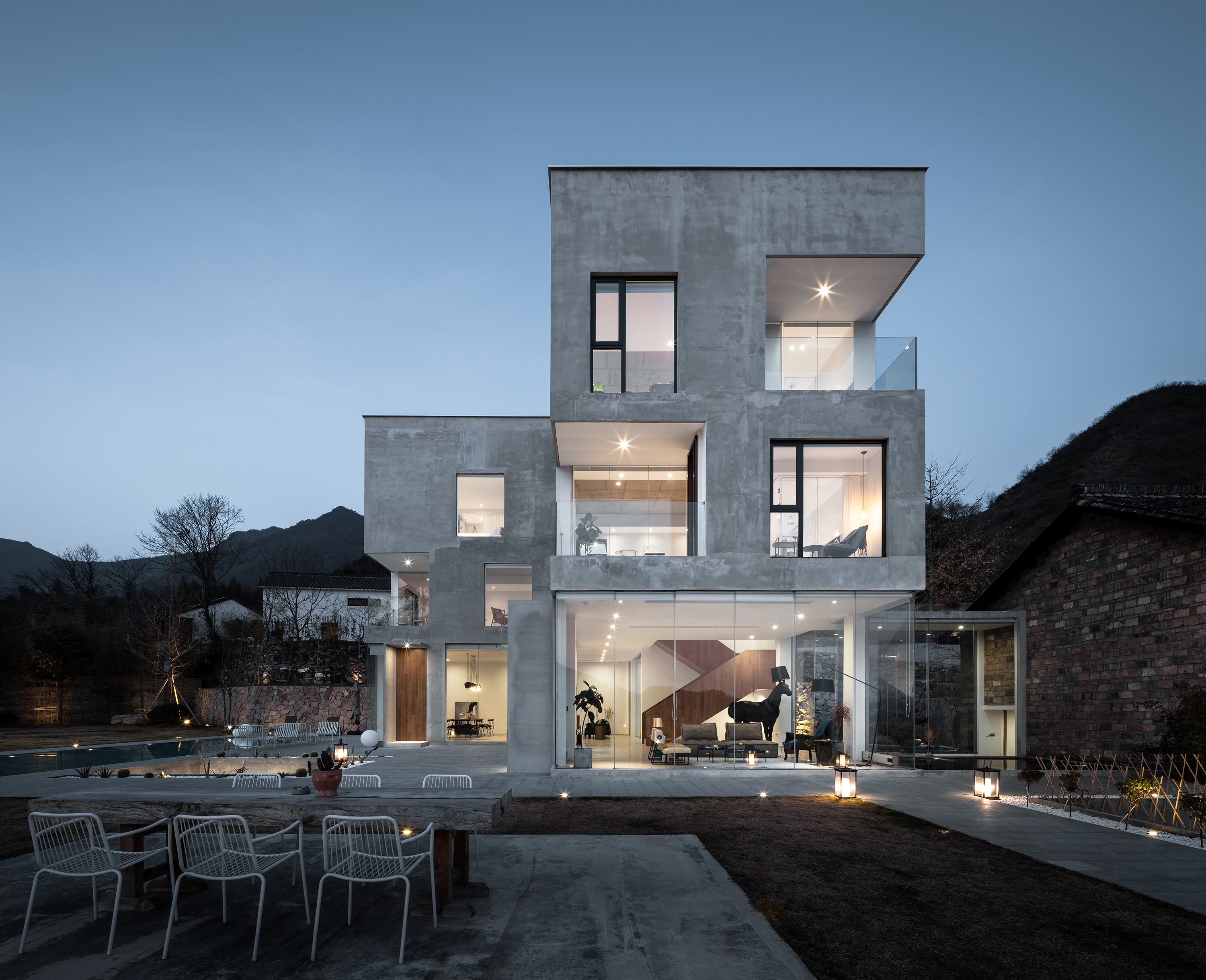 The Boutique Hotel in Rural Old House by Atelier Right Hub - Architizer