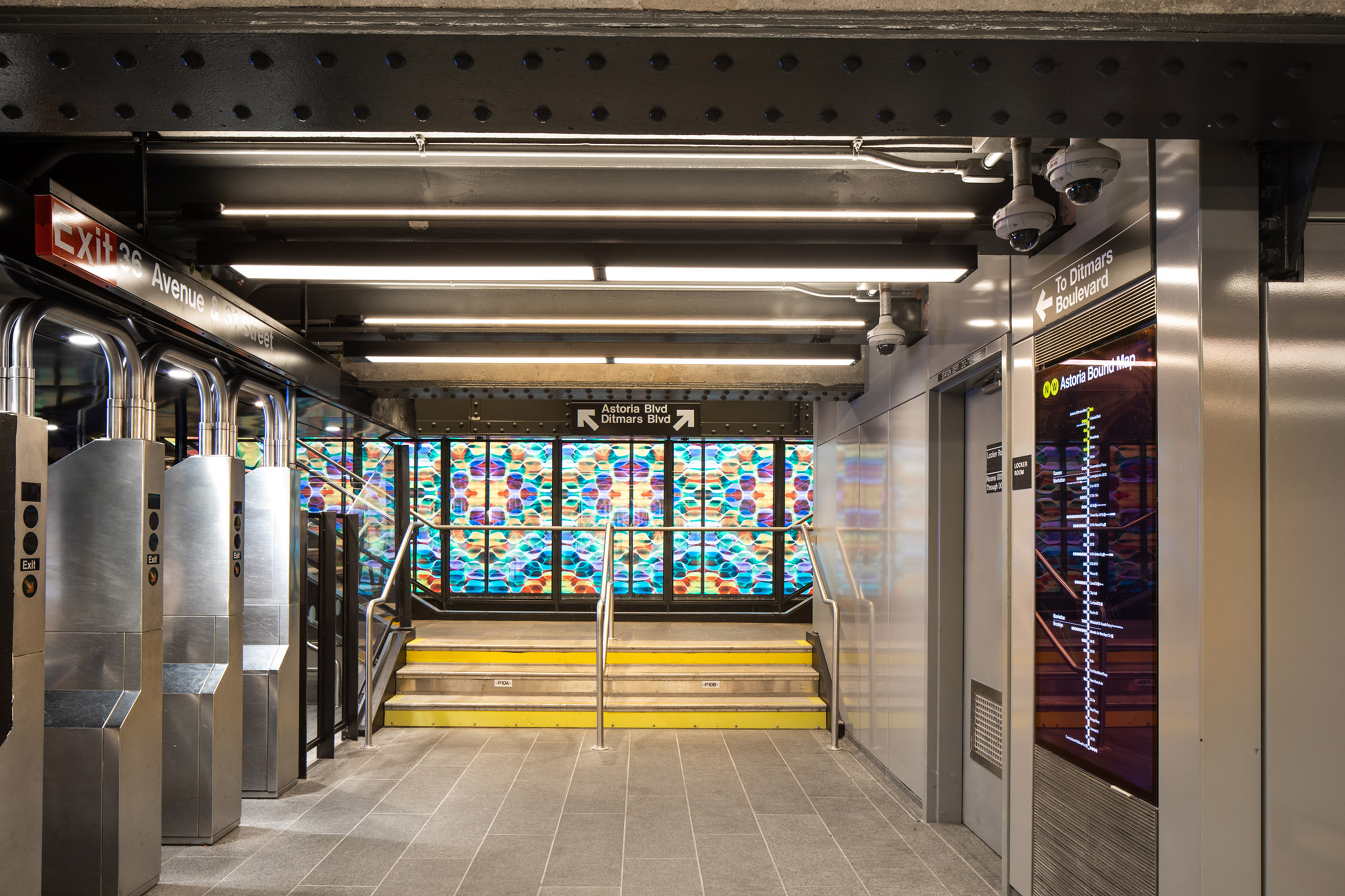 Four Stations on the Astoria Line by di Domenico + Partners, LLP ...