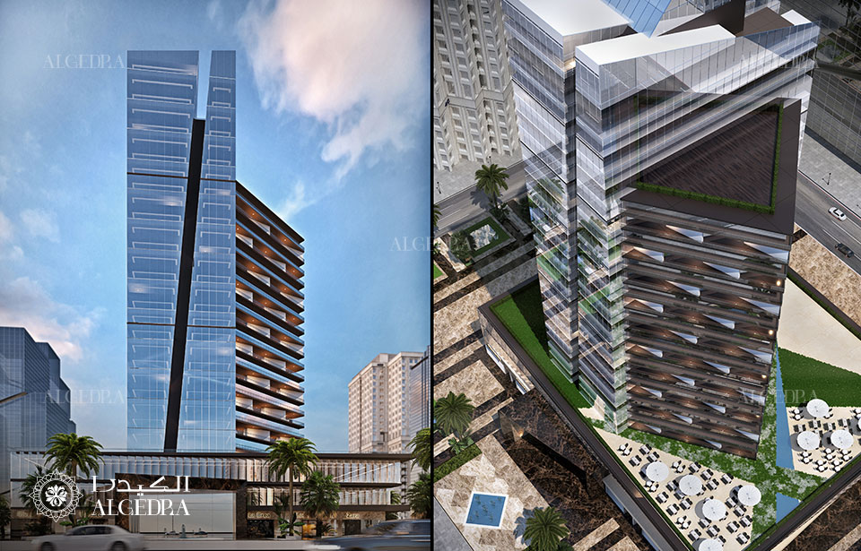 Mixed use commercial tower by ALGEDRA design - Architizer