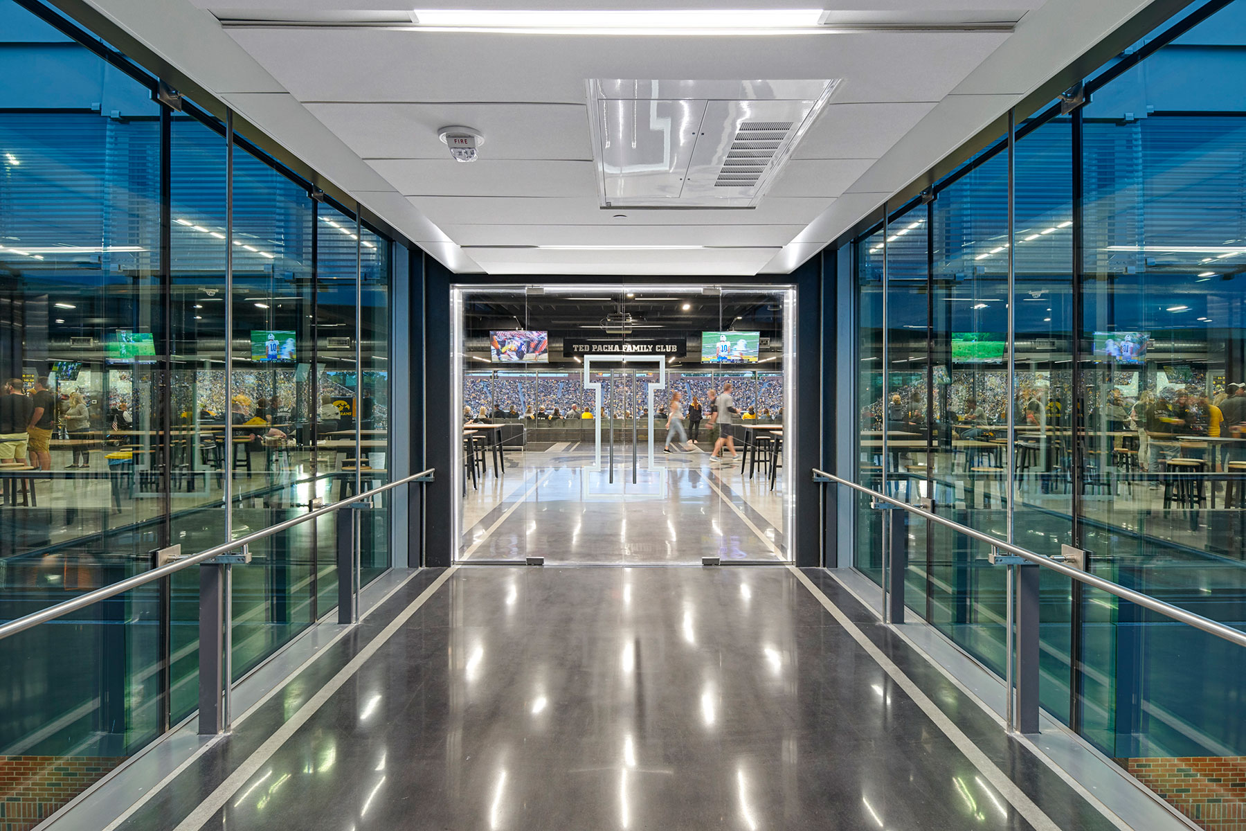 Kinnick Stadium North End Zone by Neumann Monson Architects - Architizer