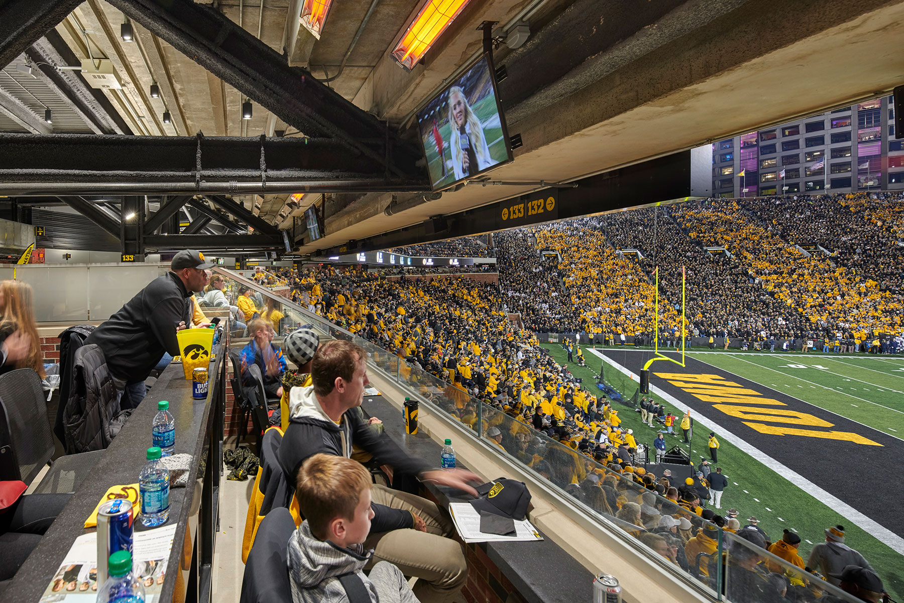 Kinnick Stadium North End Zone by Neumann Monson Architects - Architizer