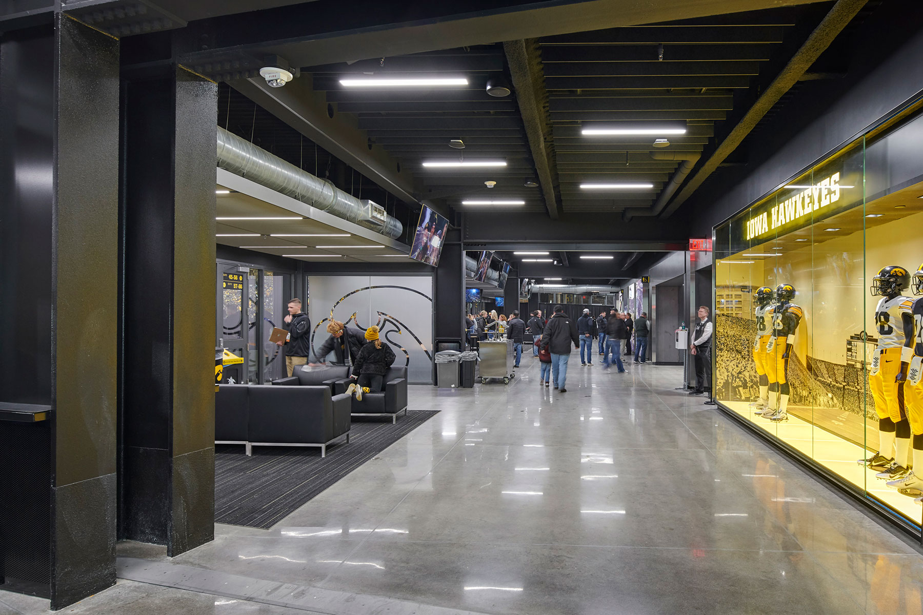 Kinnick Stadium North End Zone by Neumann Monson Architects - Architizer