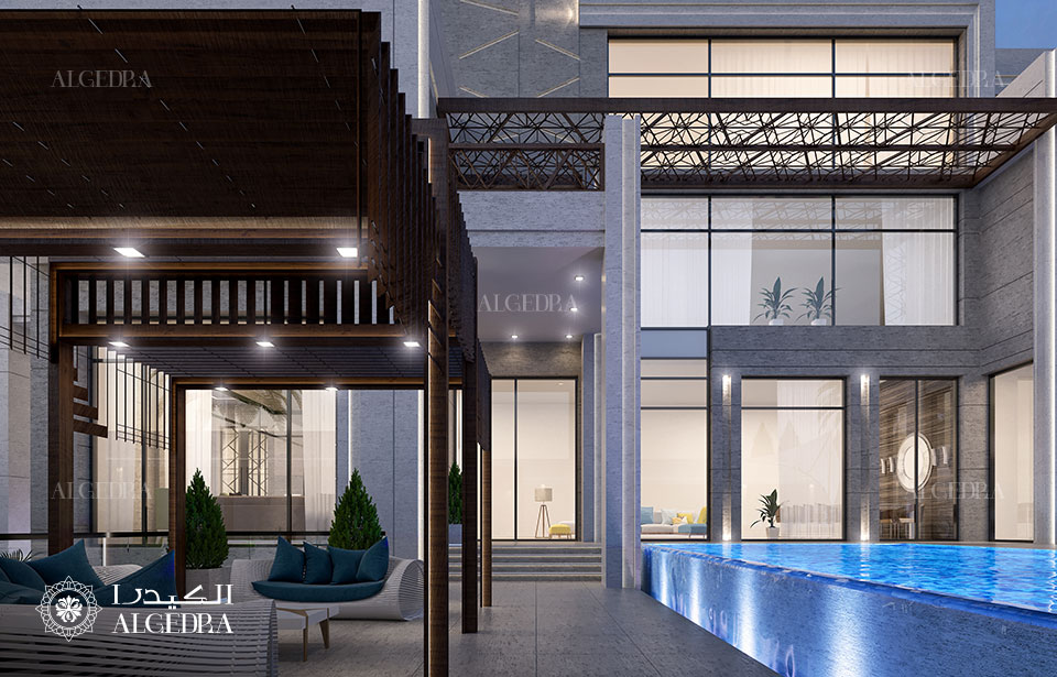Modern villa exterior design in Oman by ALGEDRA design - Architizer