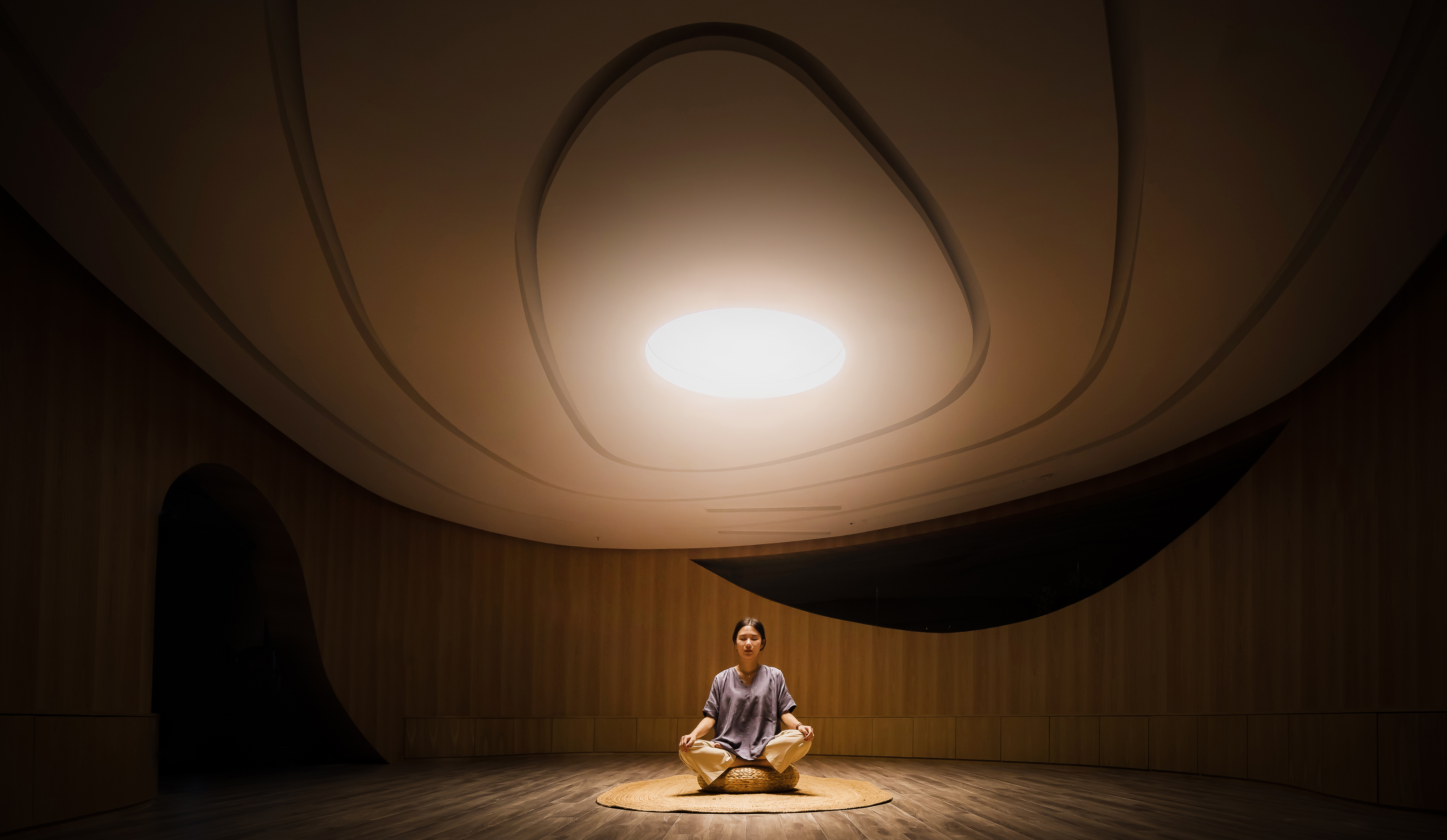 Rainbow Arches Meditation Space Shanghai Flagship Store by BEHIVE ...