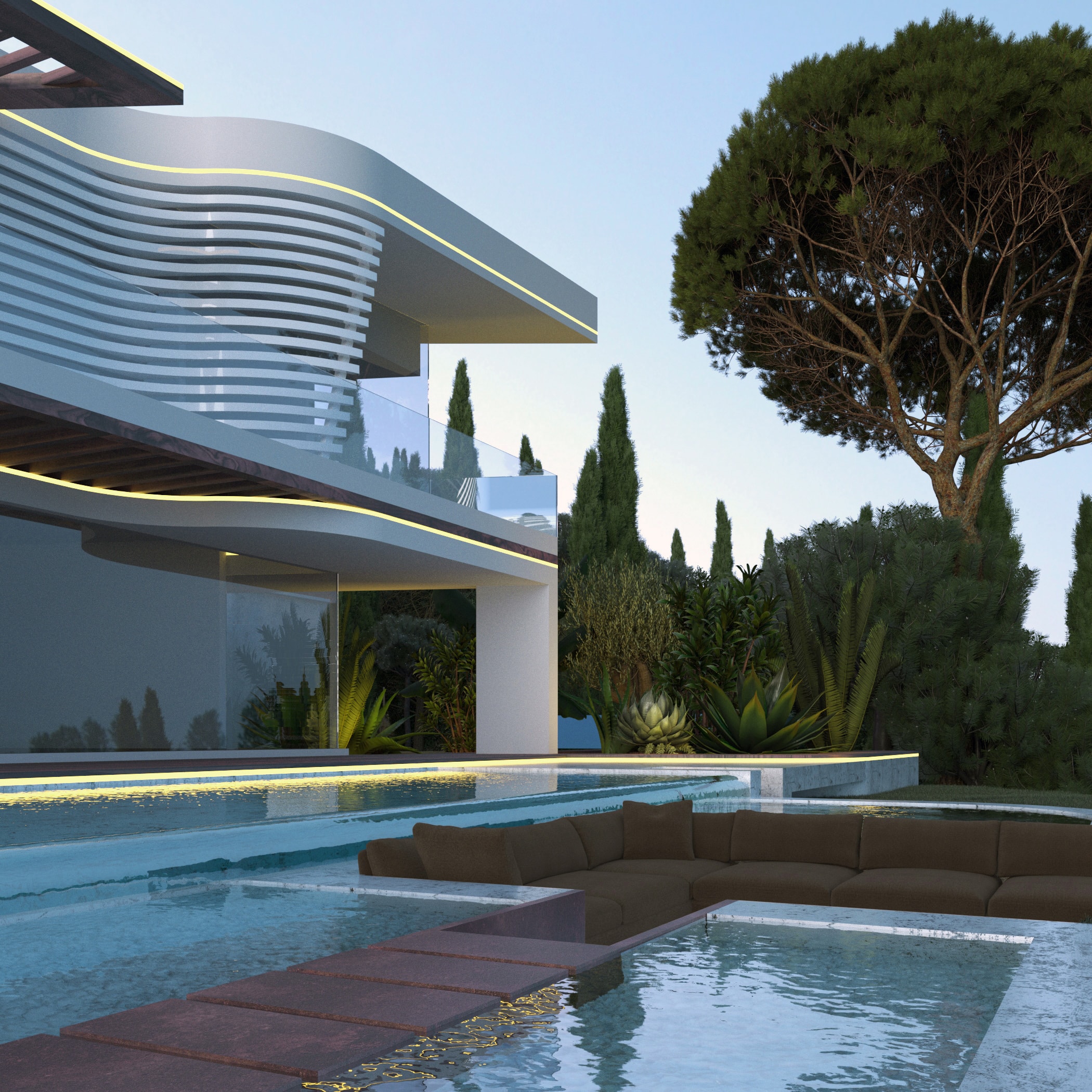 VILLA PALLASA by Inspioner - Architizer