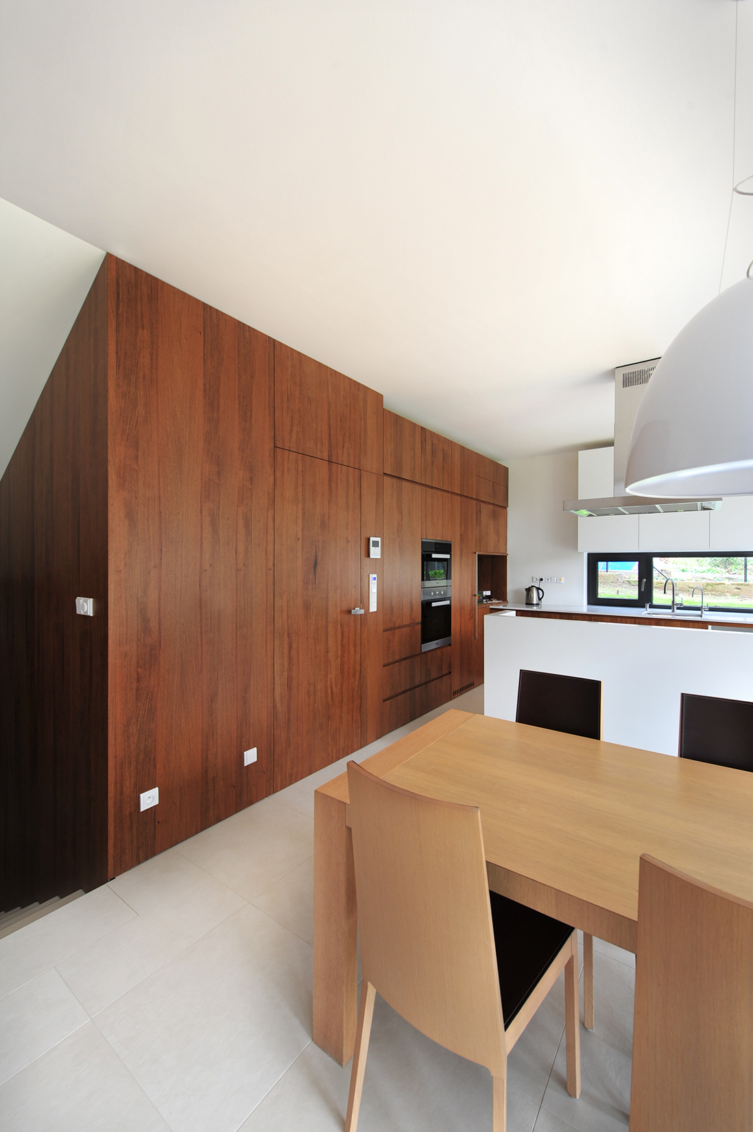 House under a walnut tree by dh architects - Architizer