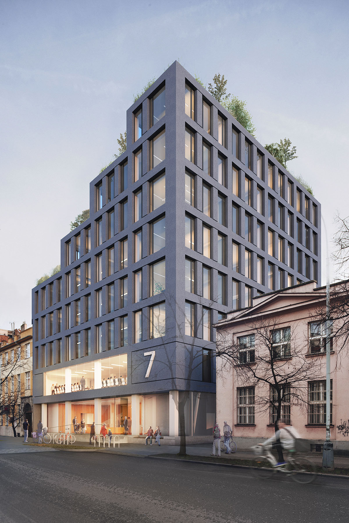 Prague 7 City Hall by dh architects - Architizer