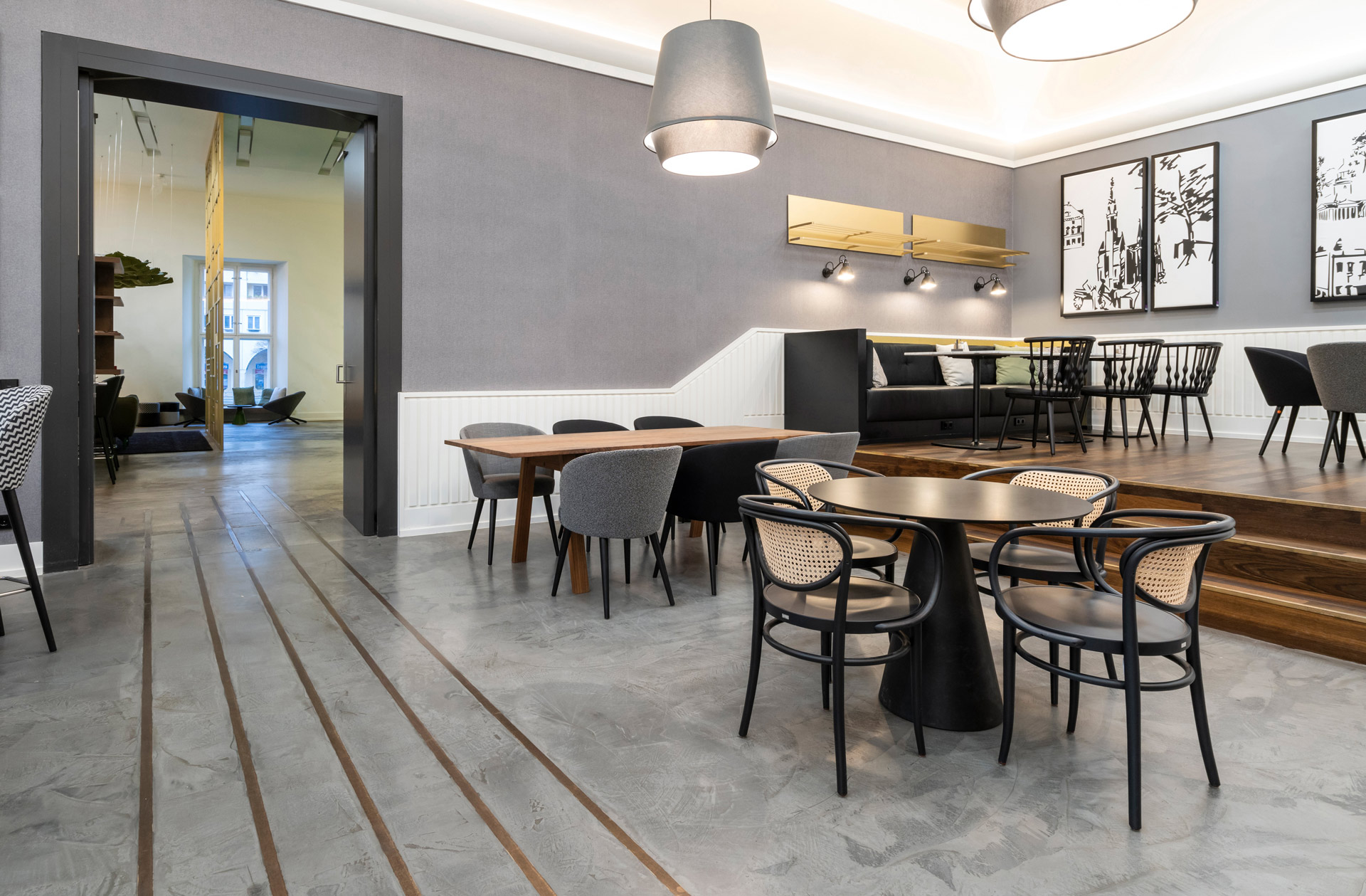 Neuer Marstall Cafeteria & Lounge by JOI-Design - Architizer