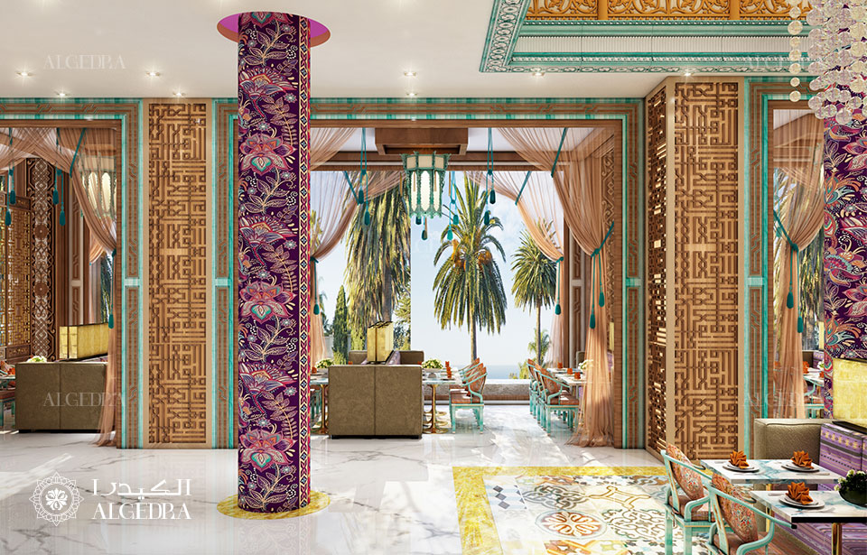 Indian restaurant interior design by ALGEDRA design - Architizer