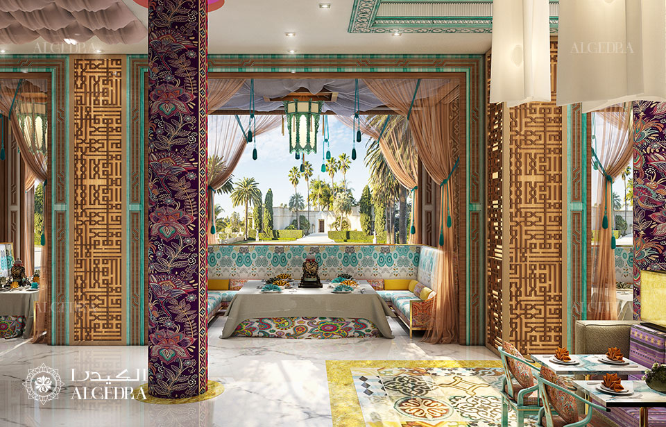 Indian restaurant interior design by ALGEDRA design - Architizer