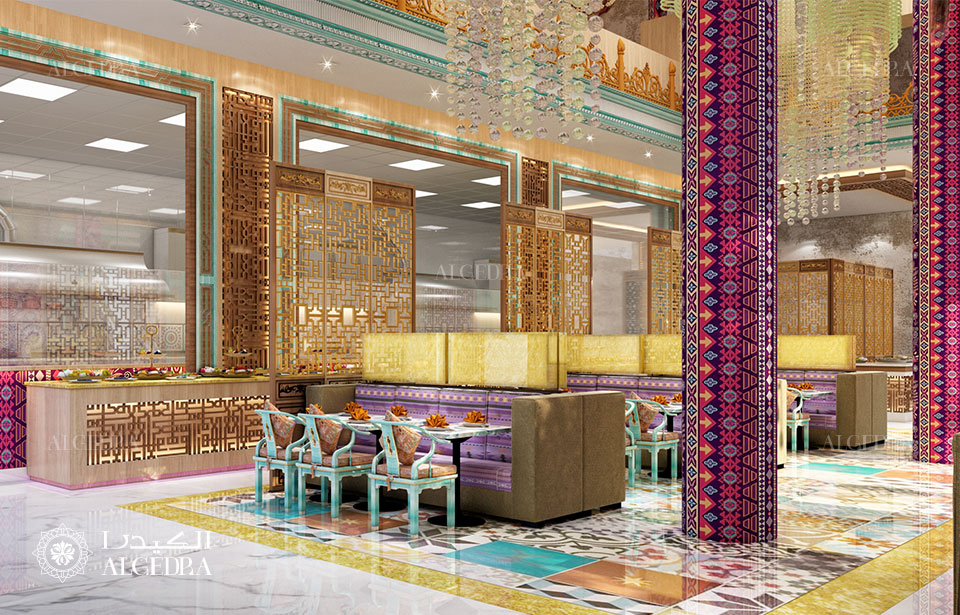 Indian restaurant interior design by ALGEDRA design - Architizer