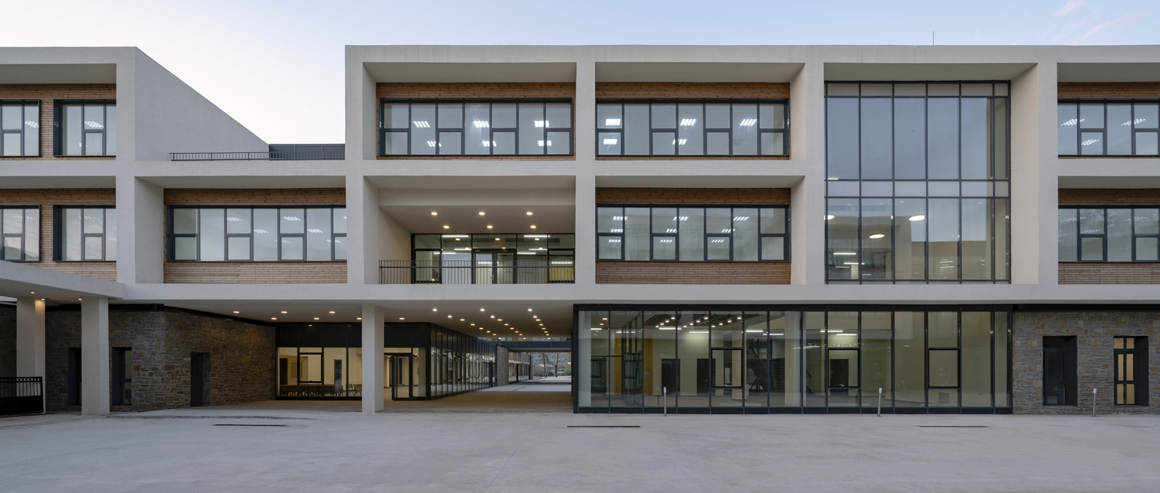 Gökçeada High School Campus Project by PAB Architects - Architizer