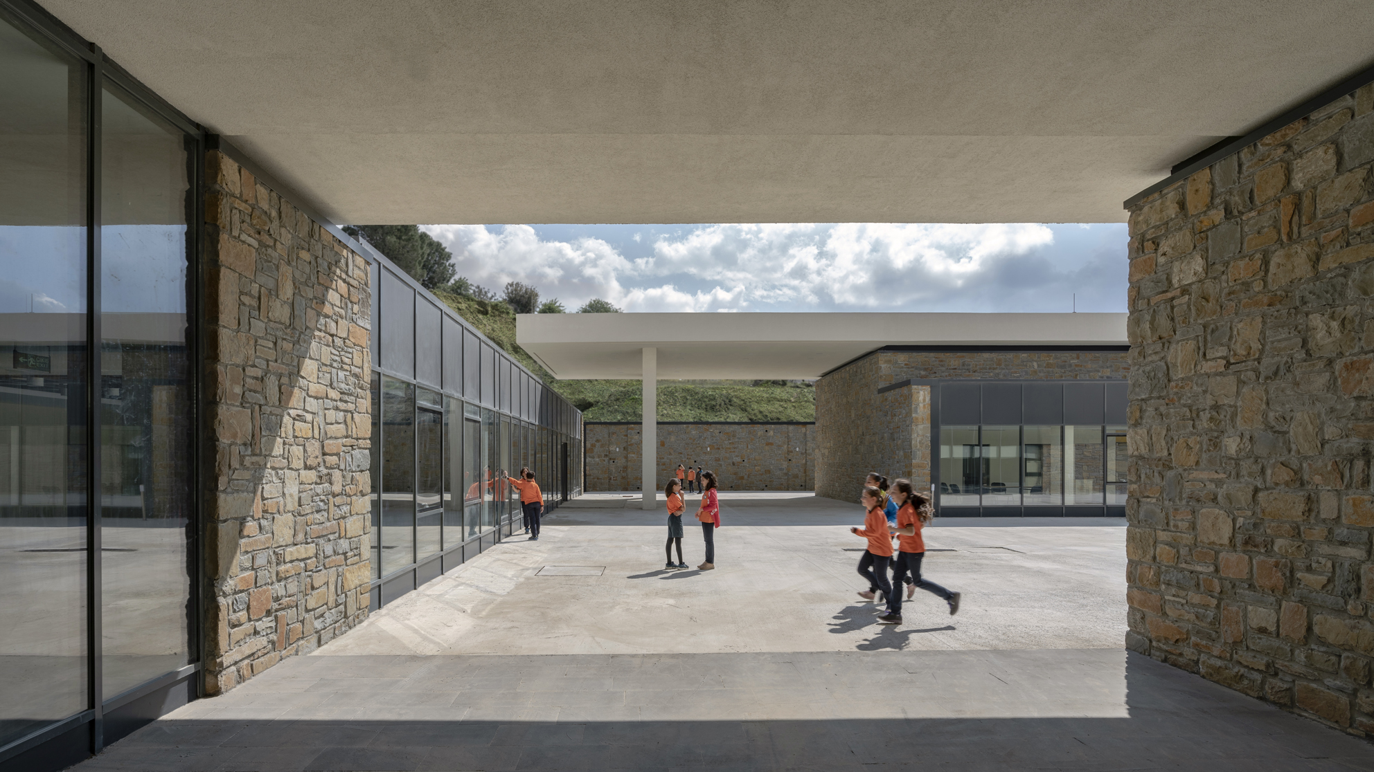 Gökçeada High School Campus Project by PAB Architects - Architizer