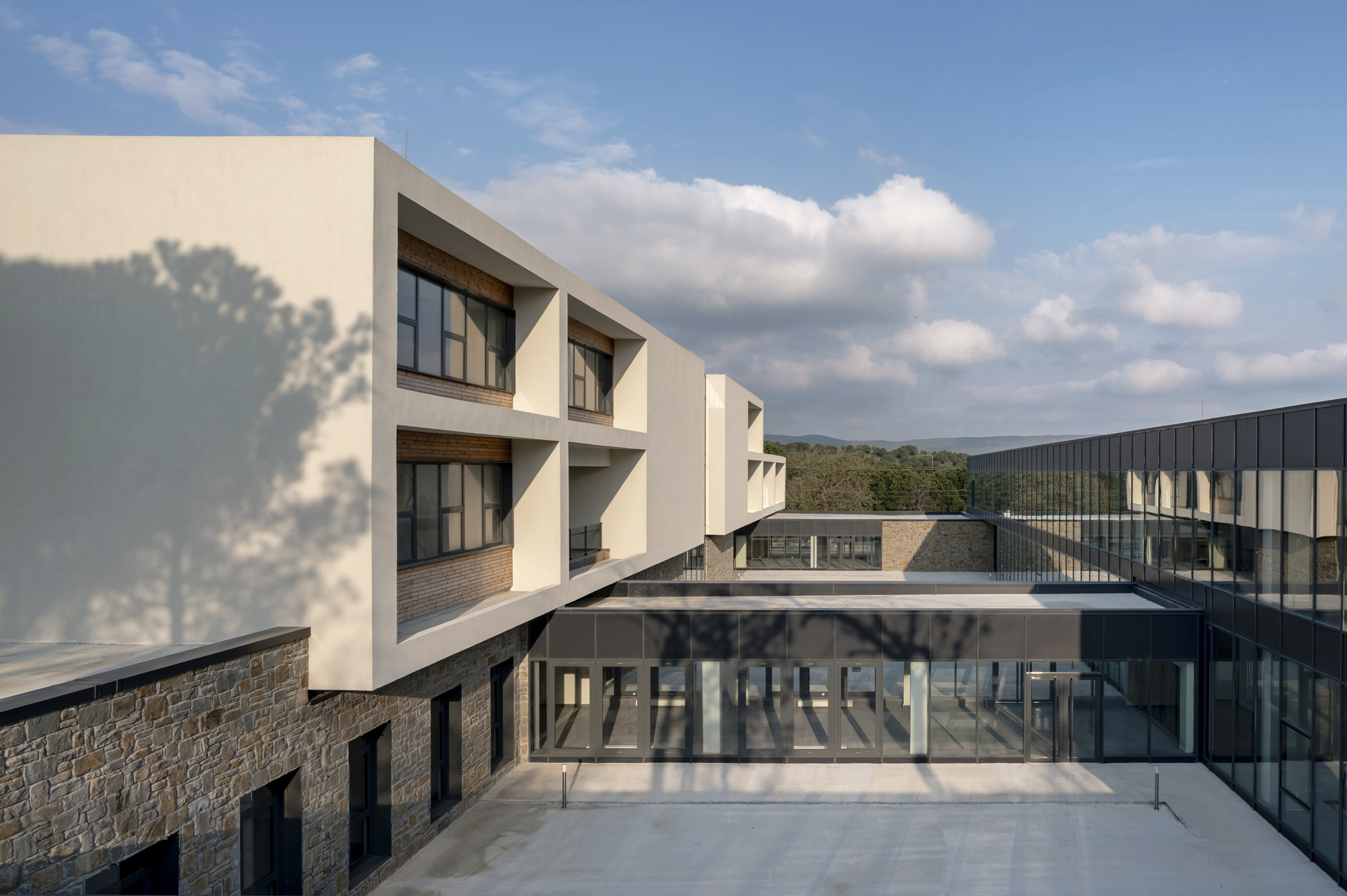 Gökçeada High School Campus Project by PAB Architects - Architizer