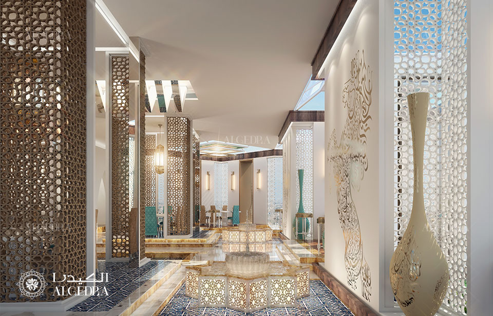 Arabic restaurant interior design by ALGEDRA design - Architizer