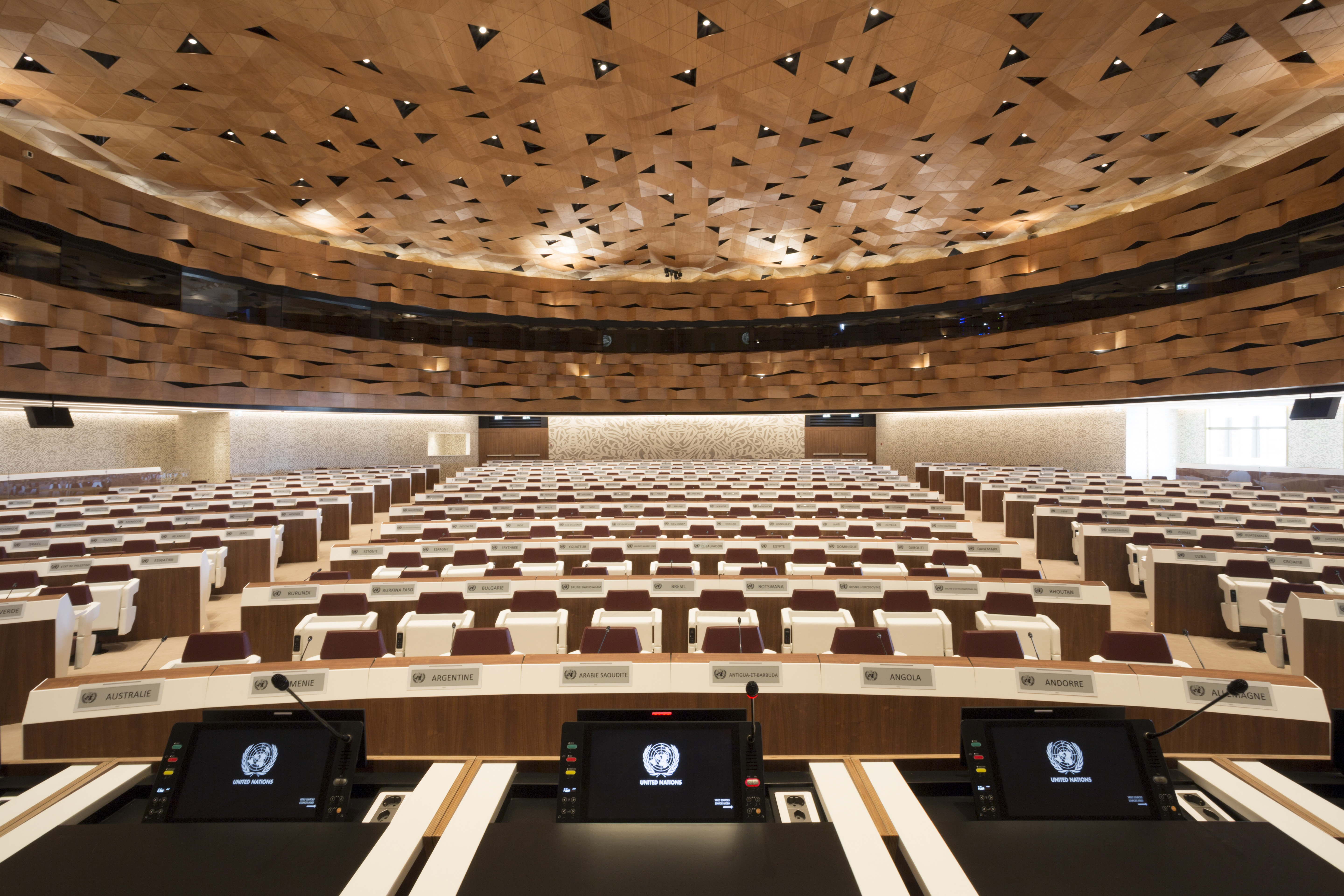 The New ROOM XIX at United Nations of Geneva by Peia Associati - Architizer
