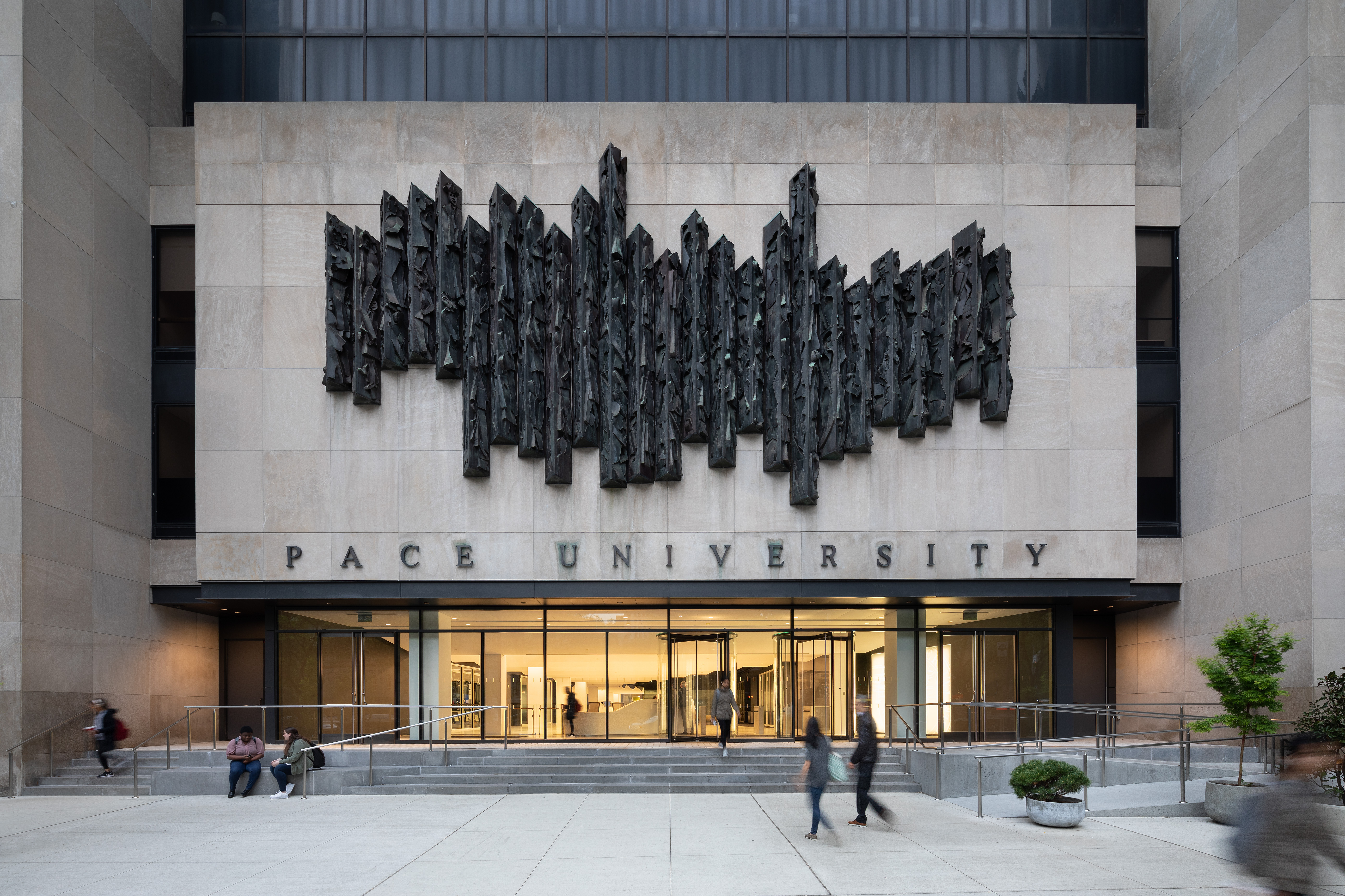 Pace University Student Landscape by FXCollaborative - Architizer