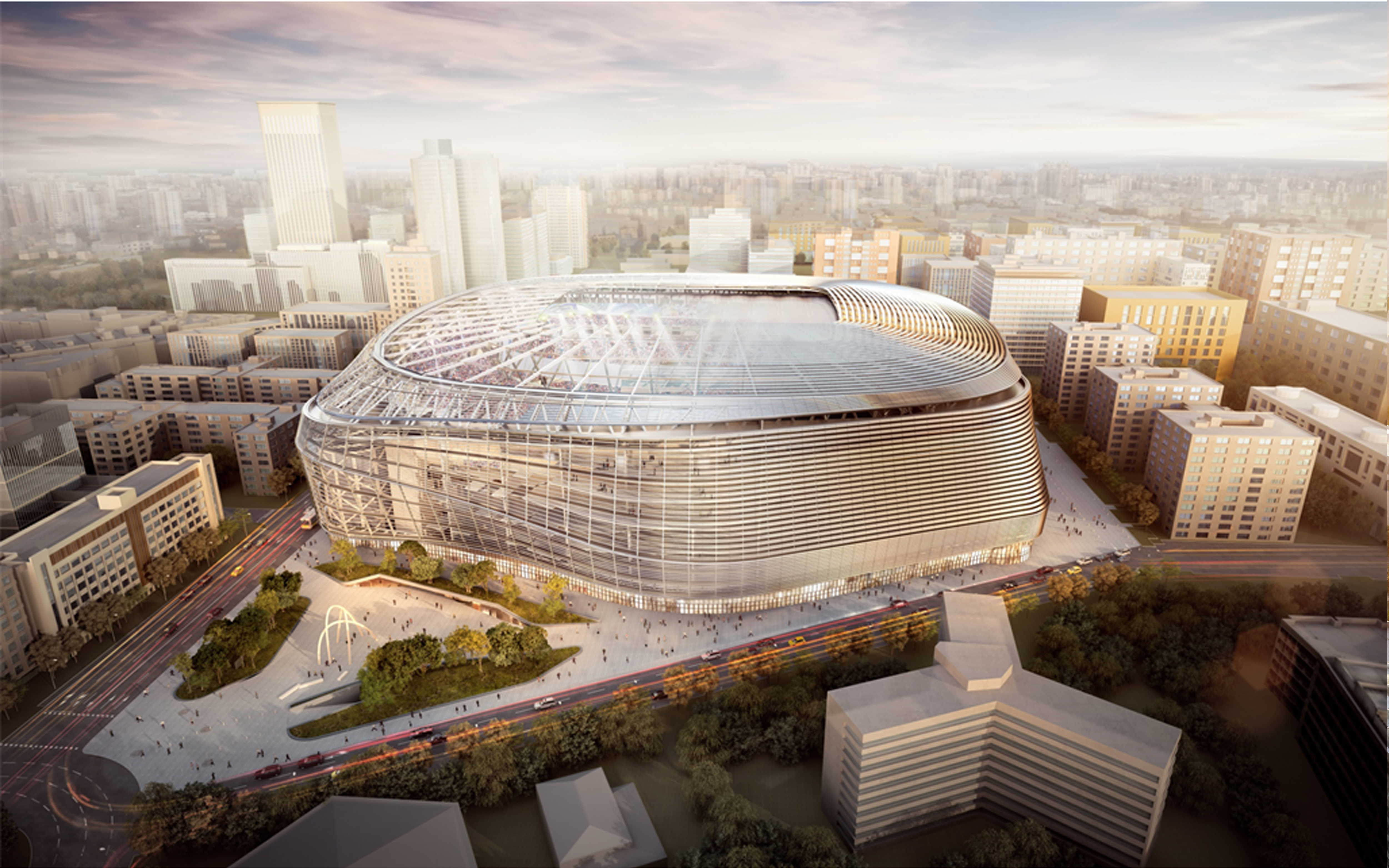 Santiago Bernabéu Stadium - Architizer