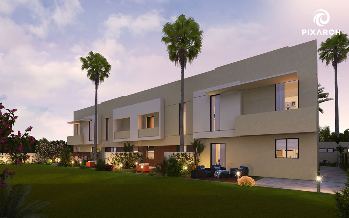 Nesaj Town Plannning - 3D Architectural Visualization & Walkthrough by ...