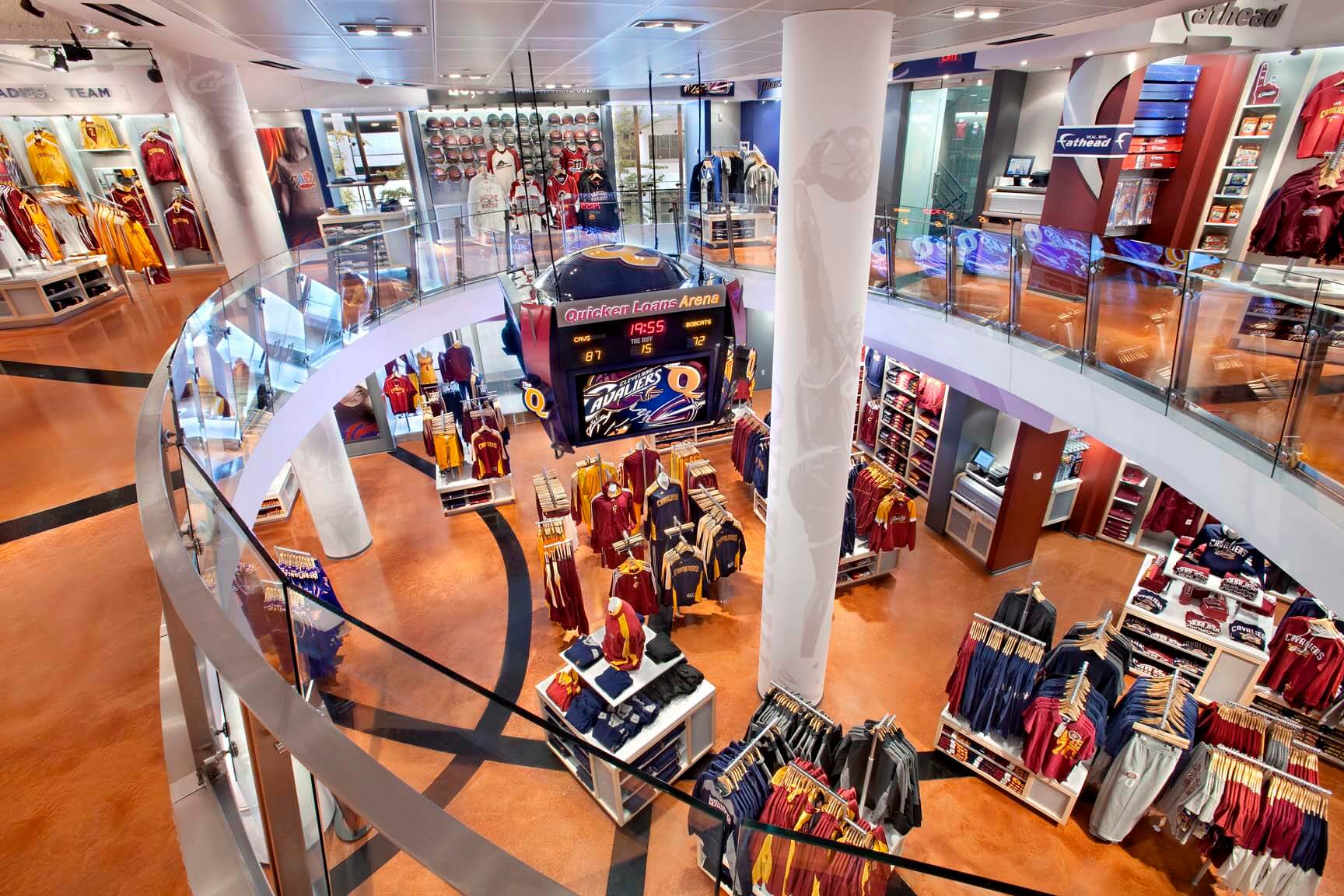 Cavs Team Shop by Onyx Creative - Architizer
