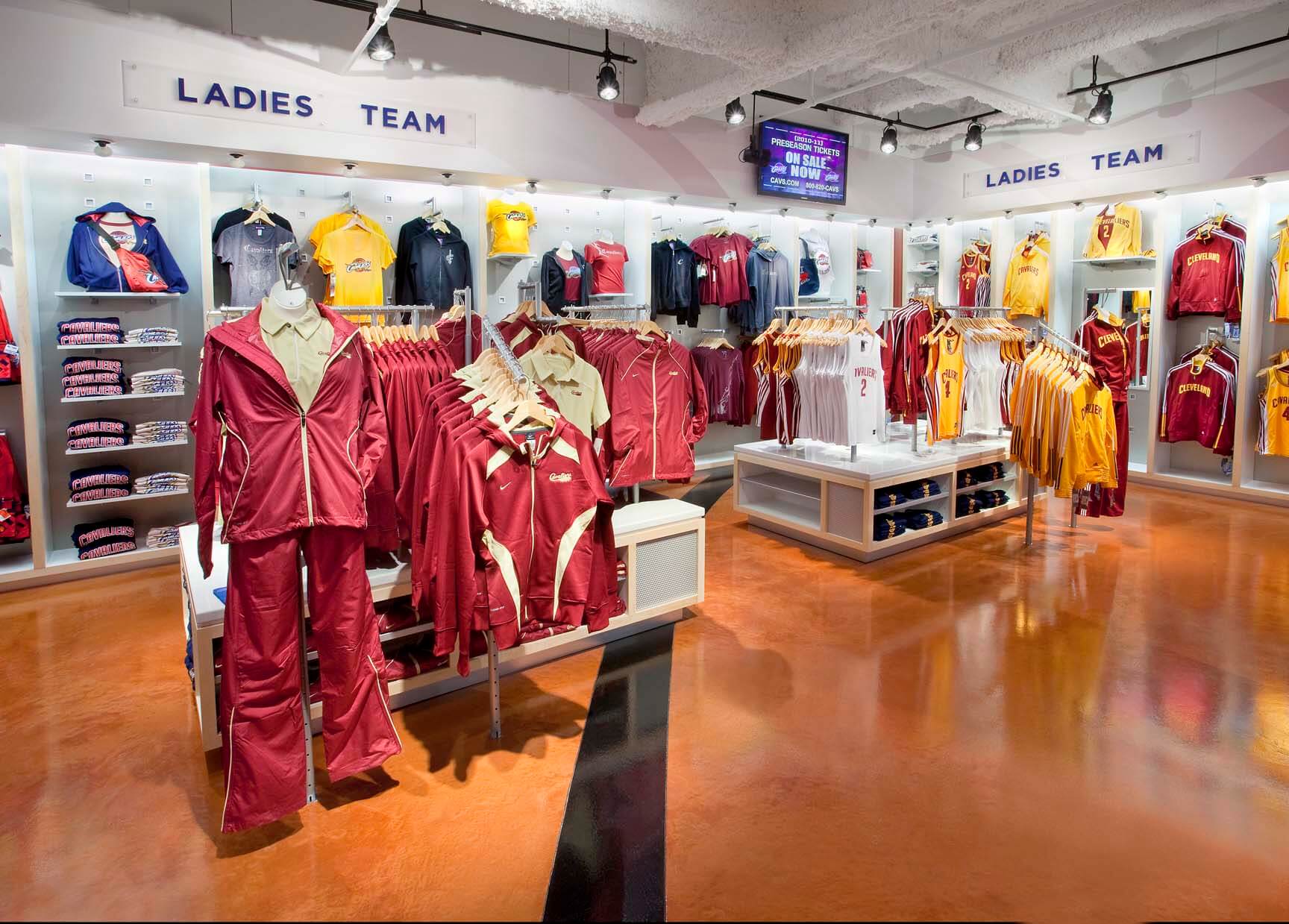 Cavs Team Shop by Onyx Creative - Architizer