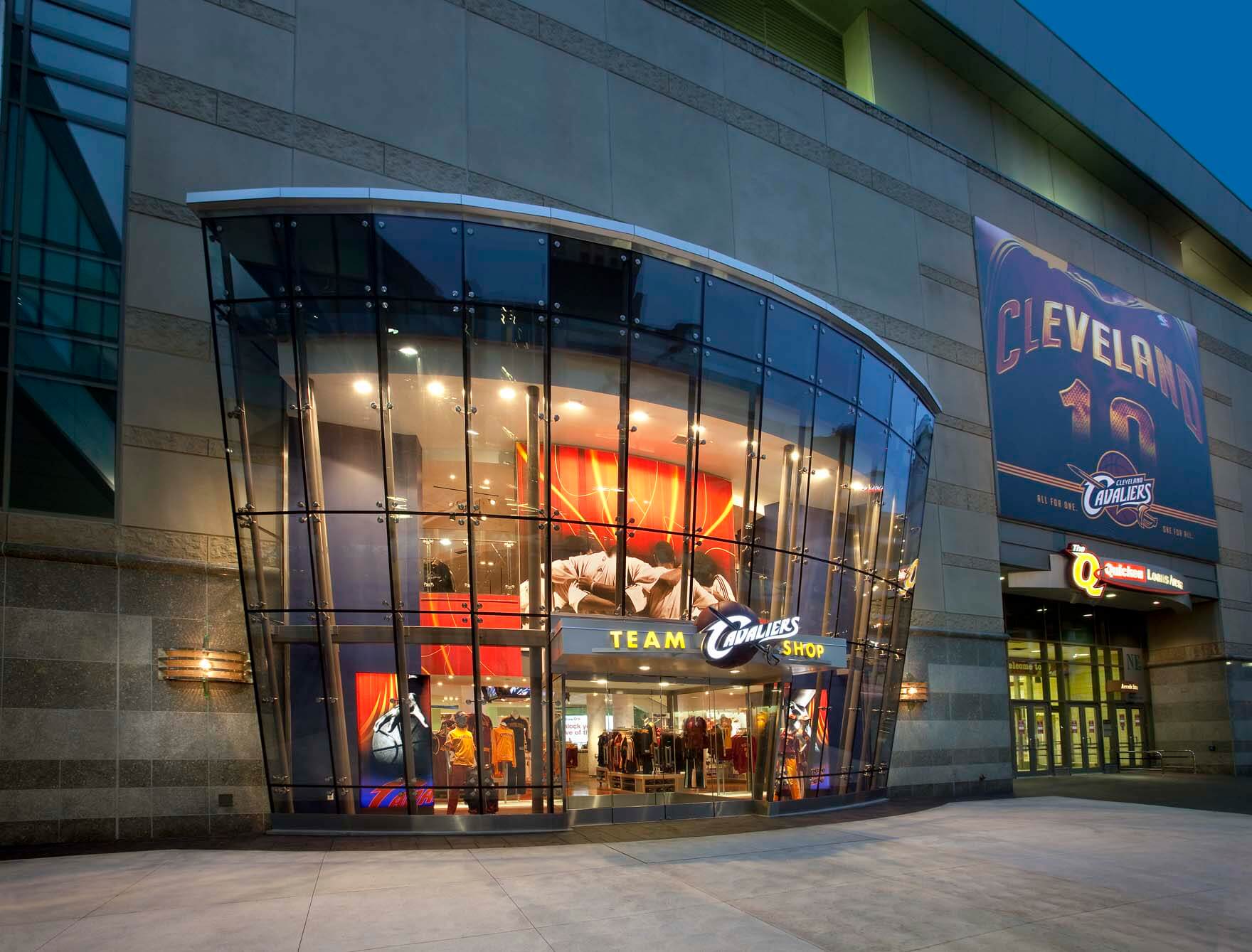 Cavs Team Shop by Onyx Creative - Architizer