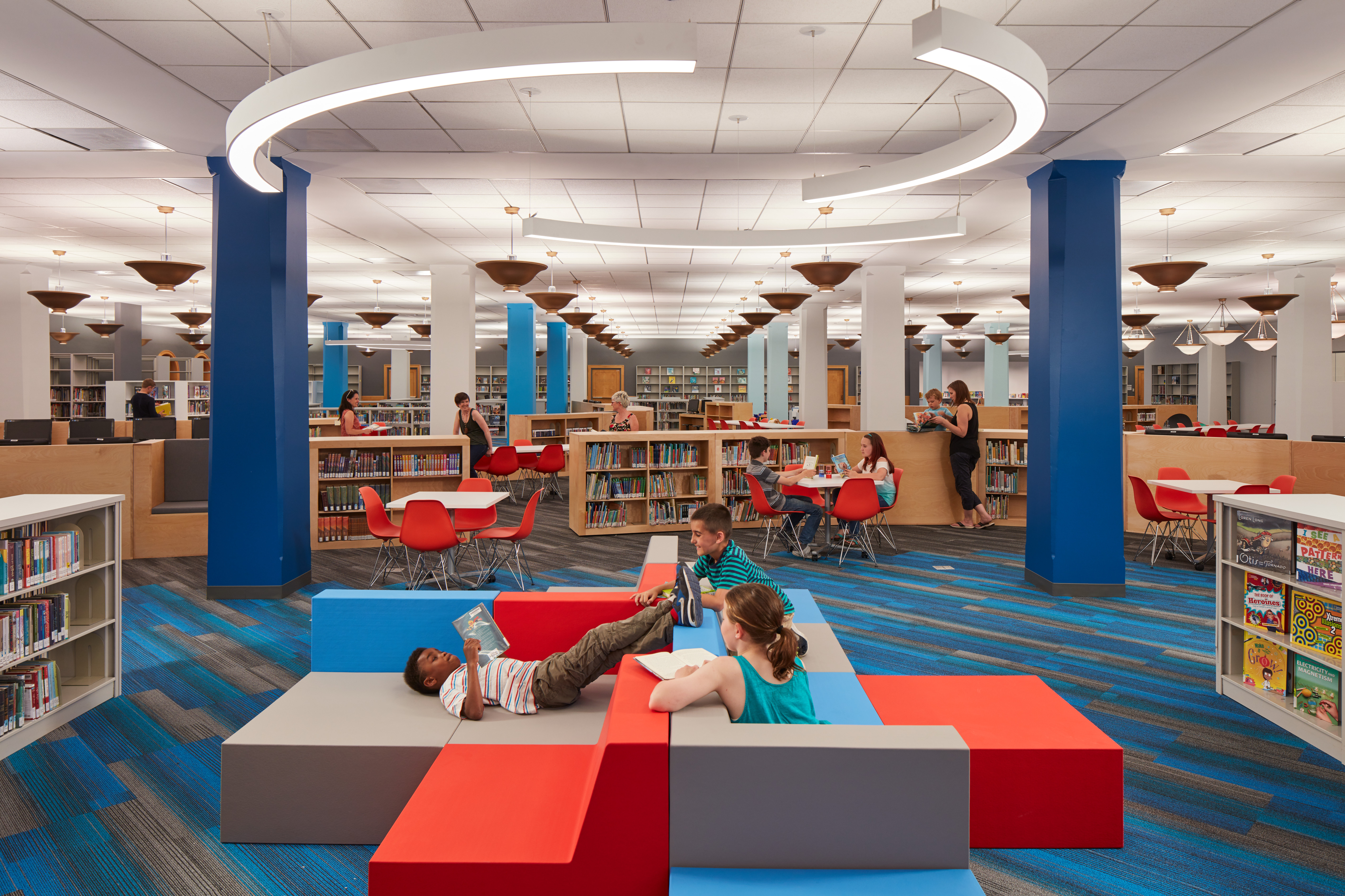 Harold Washington Library – Thomas Hughes Children’s Library by Gensler ...