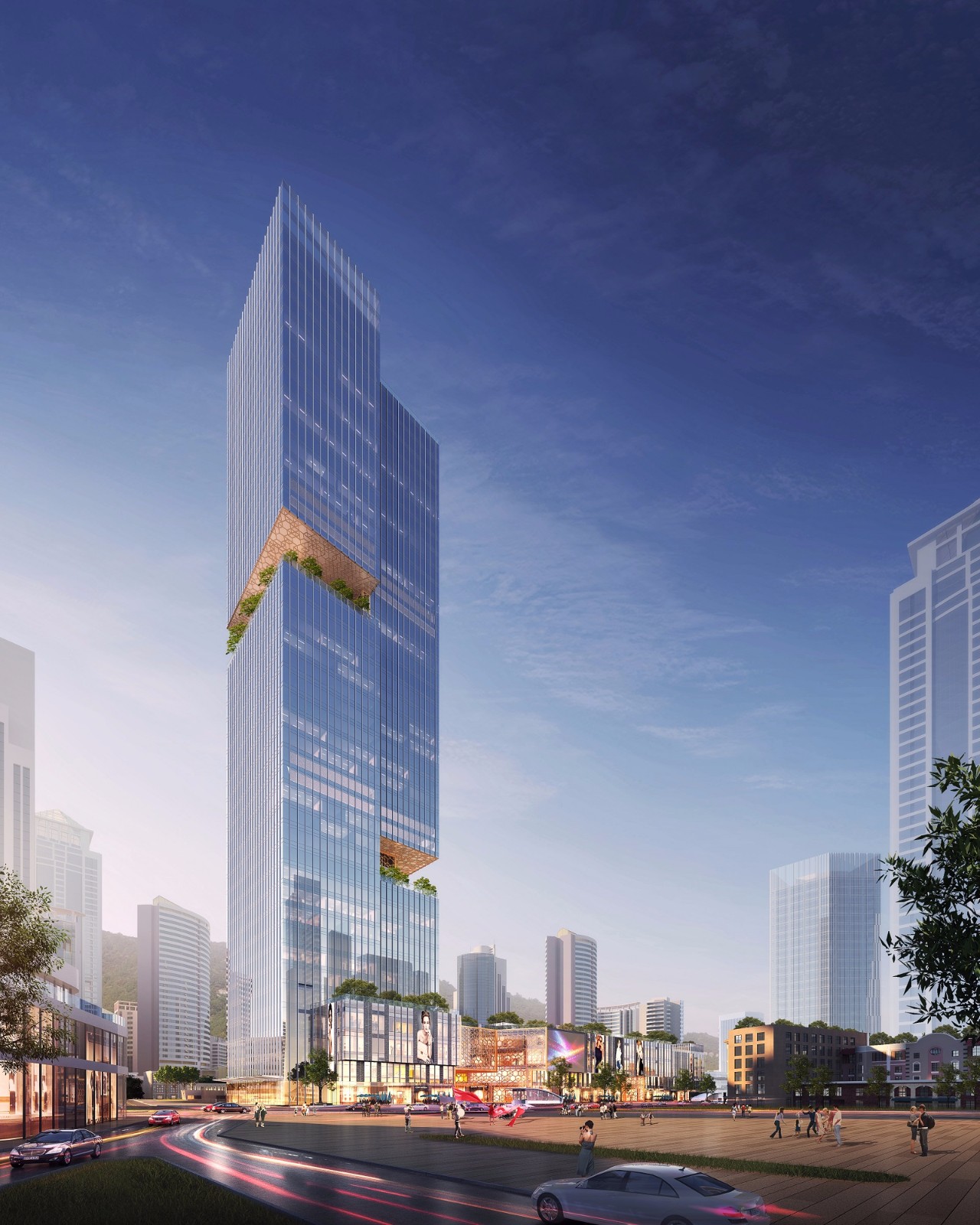 Shenzhen Price Plaza Exhibition Center by YuQiang & Partners - Architizer