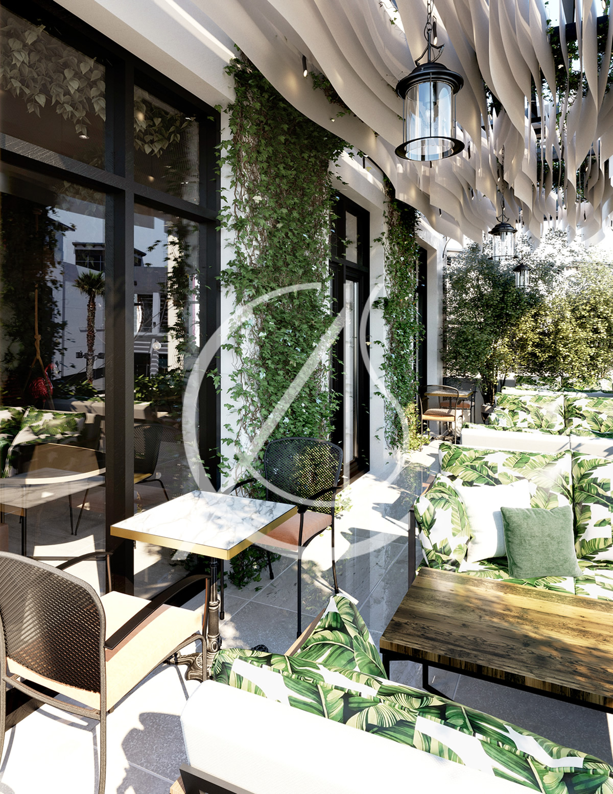 Idea 2942361: Secret Garden Theme Restaurant Design by Comelite ...