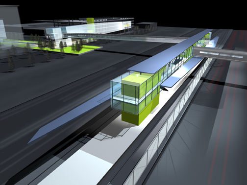 W. Dublin/ Pleasanton BART Station by Atelier Ryder - Architizer