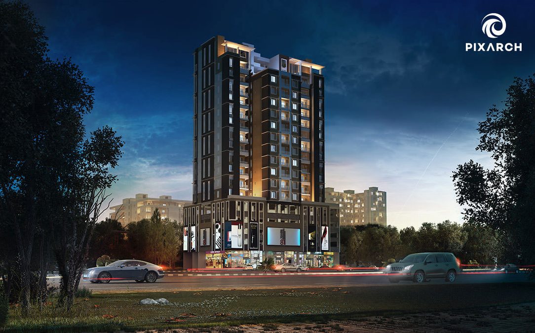 81 Tower Visualize By Pixarch by Pixarch 3D Architectural Visualization ...