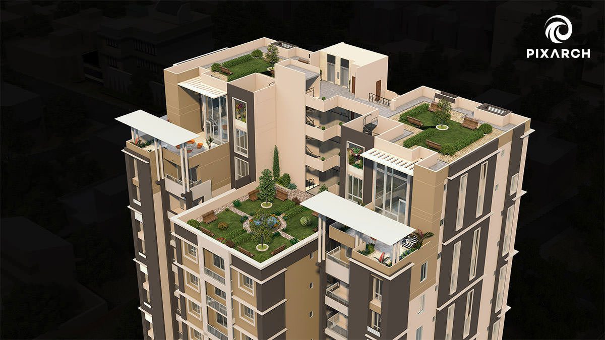 81 Tower Visualize By Pixarch by Pixarch 3D Architectural Visualization ...