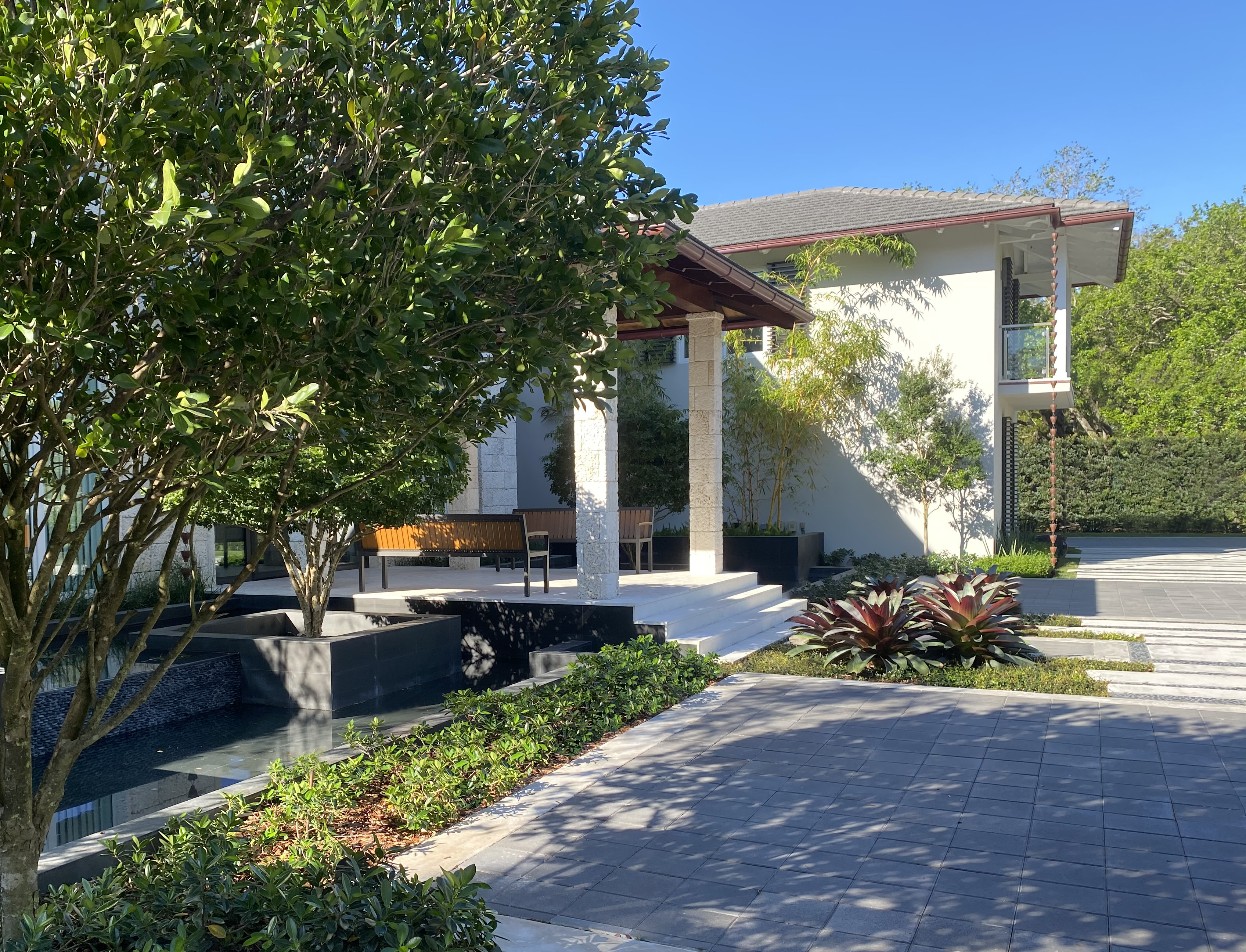 MIAMI BEACH PRIVATE RESIDENCE by ORLANDO COMAS, ASLA, PLA - Architizer
