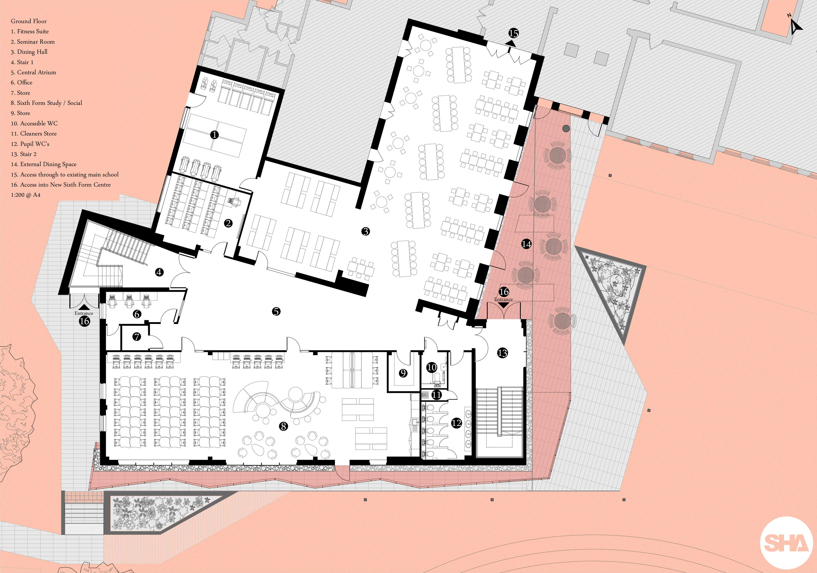 Wolverhampton Girls' High School - 6th Form Centre by Seymour Harris ...
