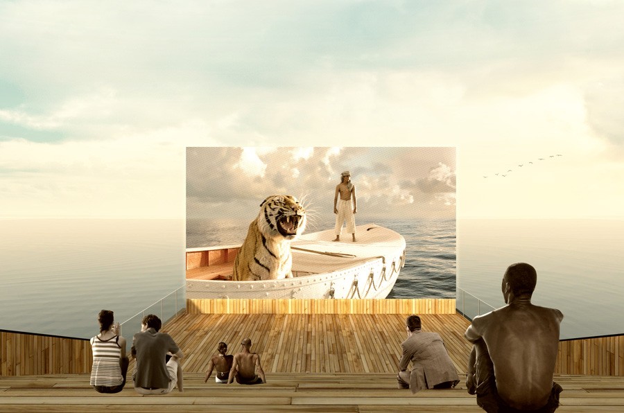 Floating Cinema by Smaller Architects - Architizer