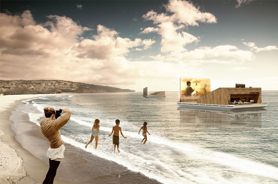 Floating Cinema by Smaller Architects - Architizer