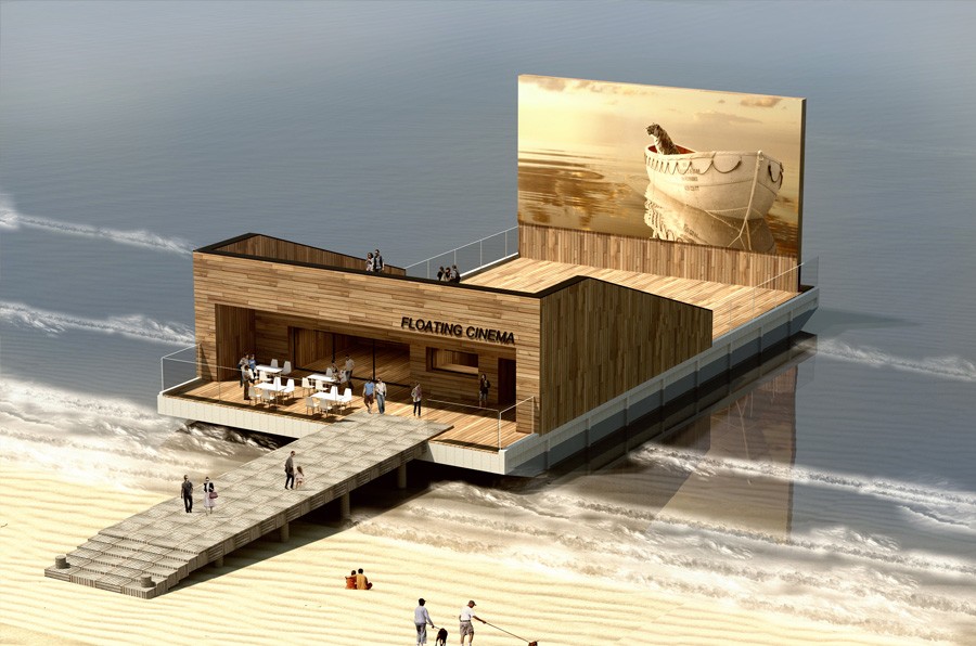 Floating Cinema by Smaller Architects - Architizer