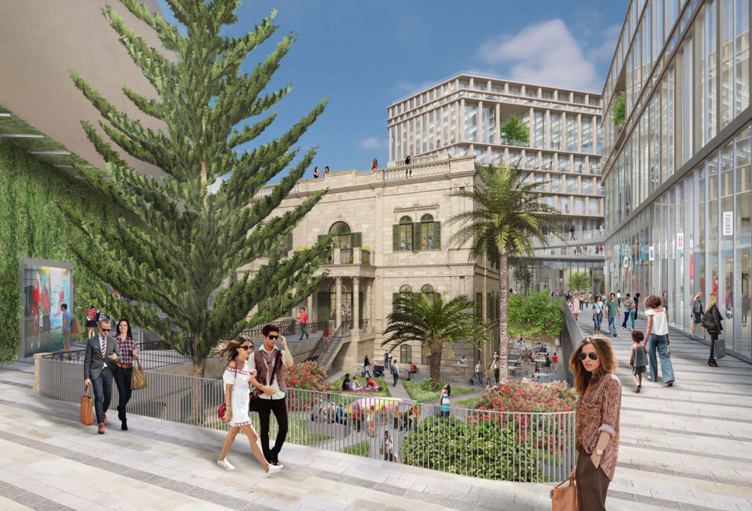 Townsquare mixed-use district by Oneworks - Architizer