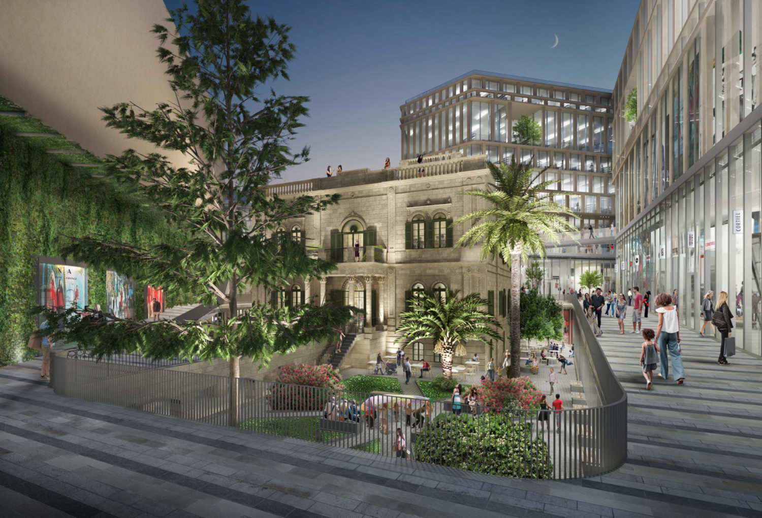 Townsquare mixed-use district by Oneworks - Architizer