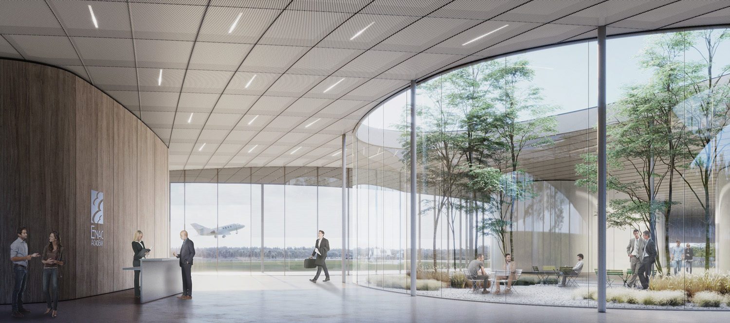 ENAC Academy Building by One Works - Architizer