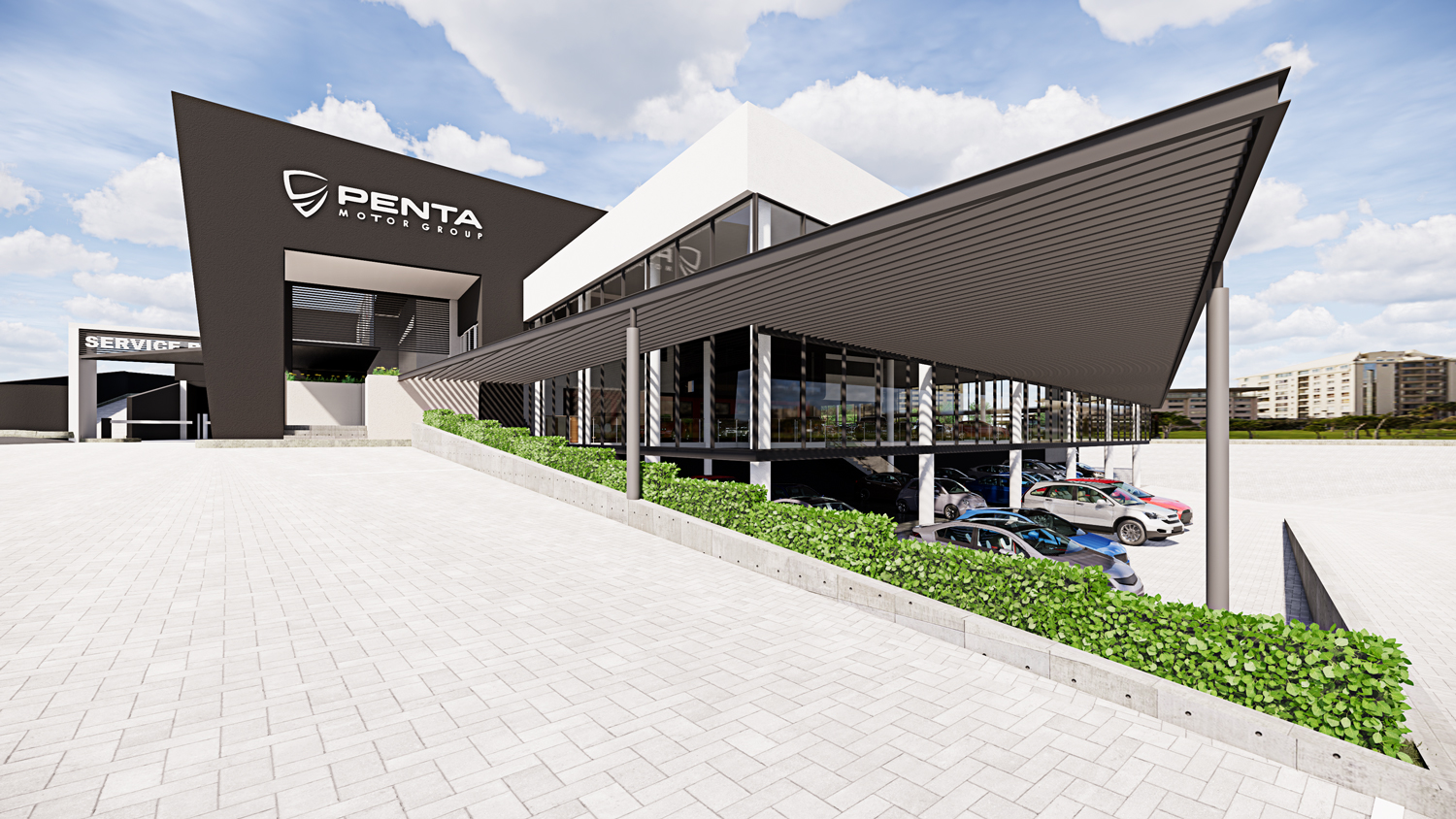 Motor Showroom by Kunz Raubenheimer Architects - Architizer