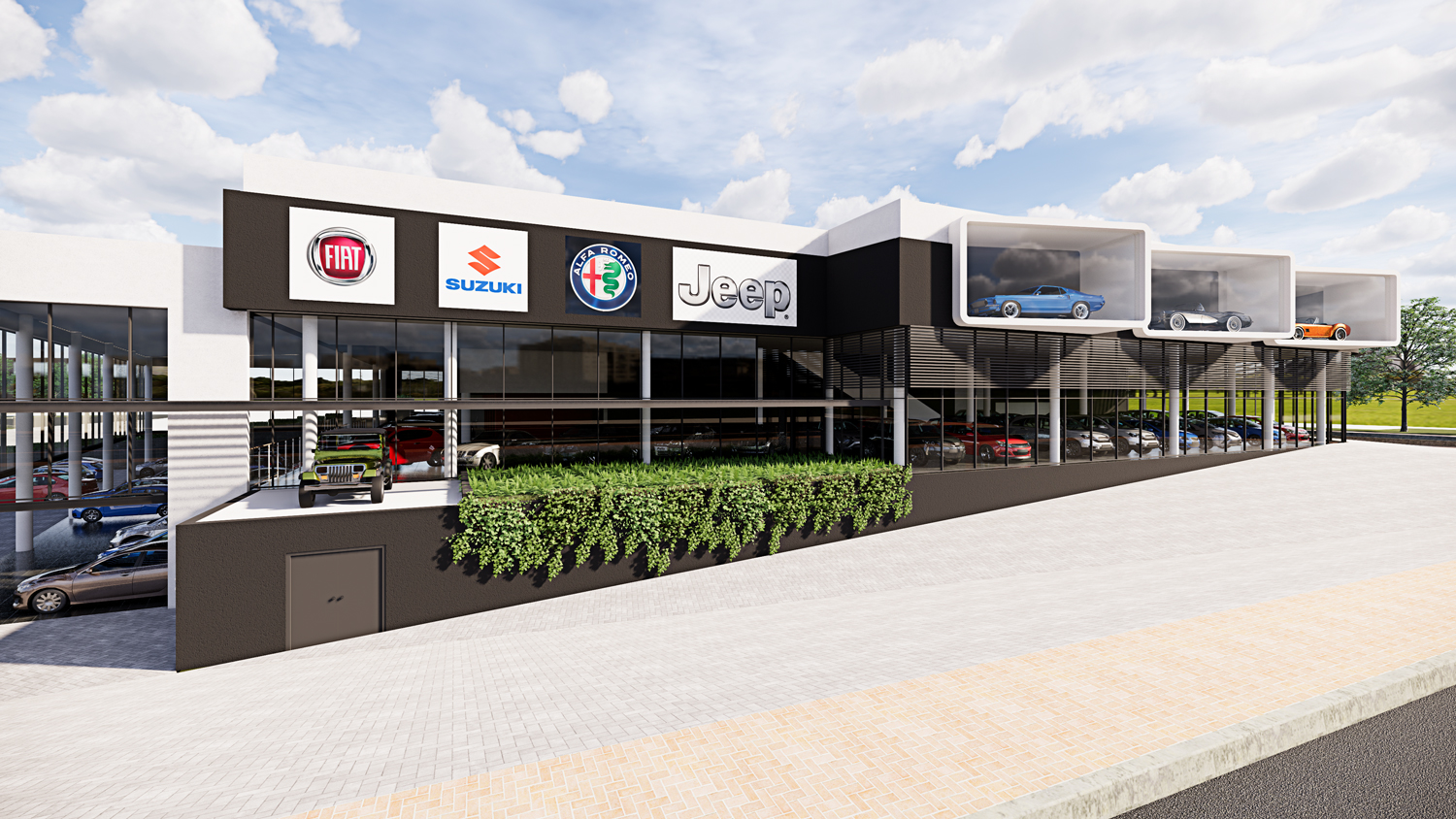 Motor Showroom by Kunz Raubenheimer Architects - Architizer