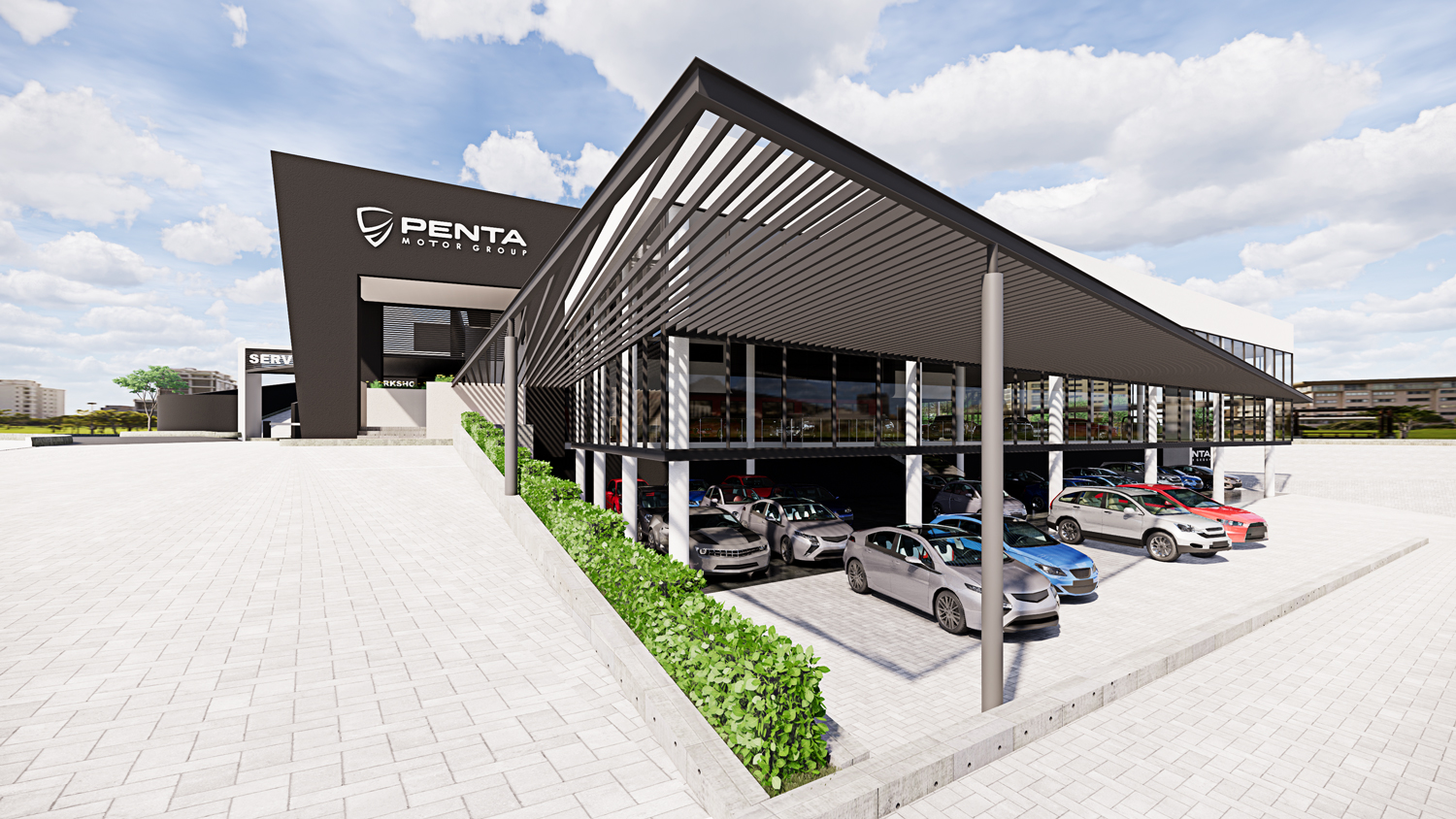 Motor Showroom by Kunz Raubenheimer Architects - Architizer