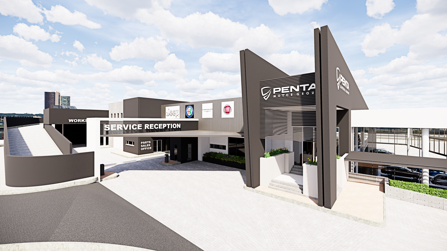 Motor Showroom by Kunz Raubenheimer Architects - Architizer