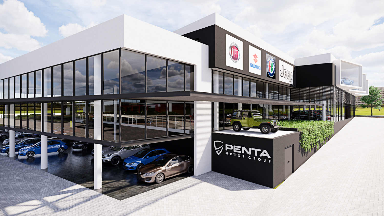 Motor Showroom by Kunz Raubenheimer Architects - Architizer