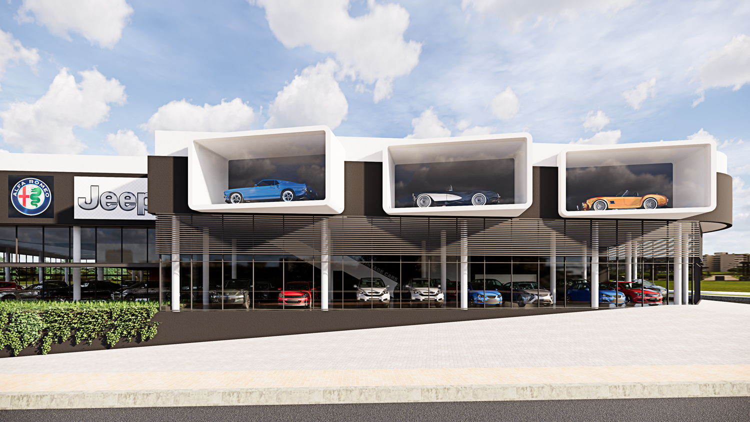 Motor Showroom by Kunz Raubenheimer Architects - Architizer